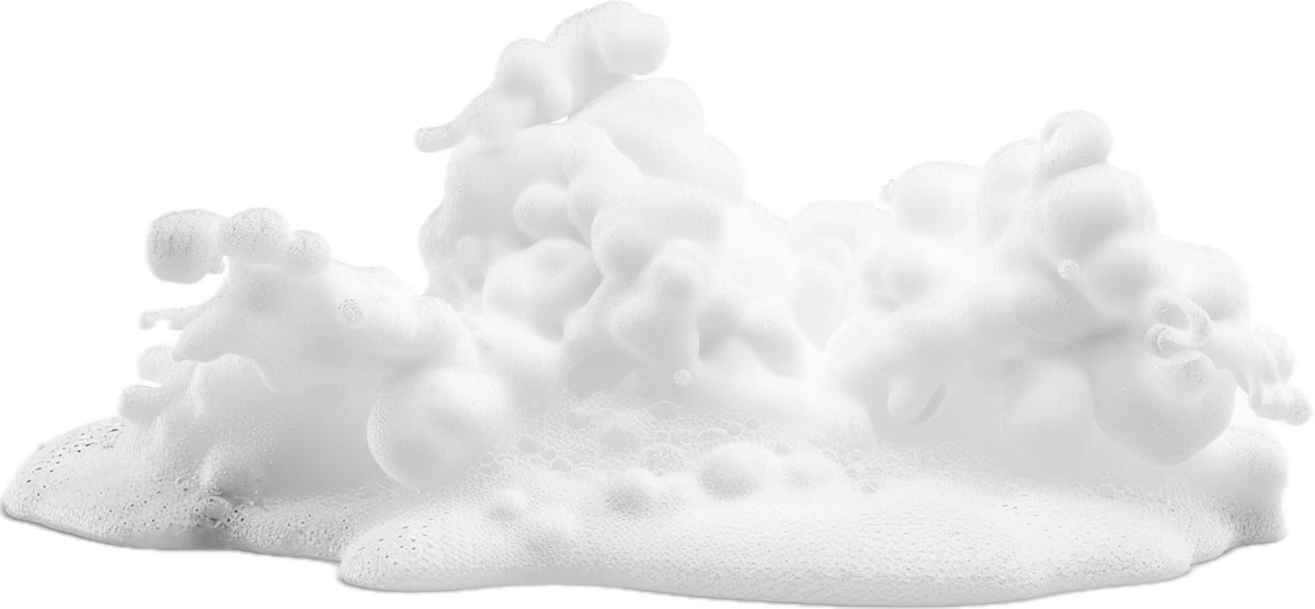 Close Up Of Frothy White Foam Texture 45873085 Png