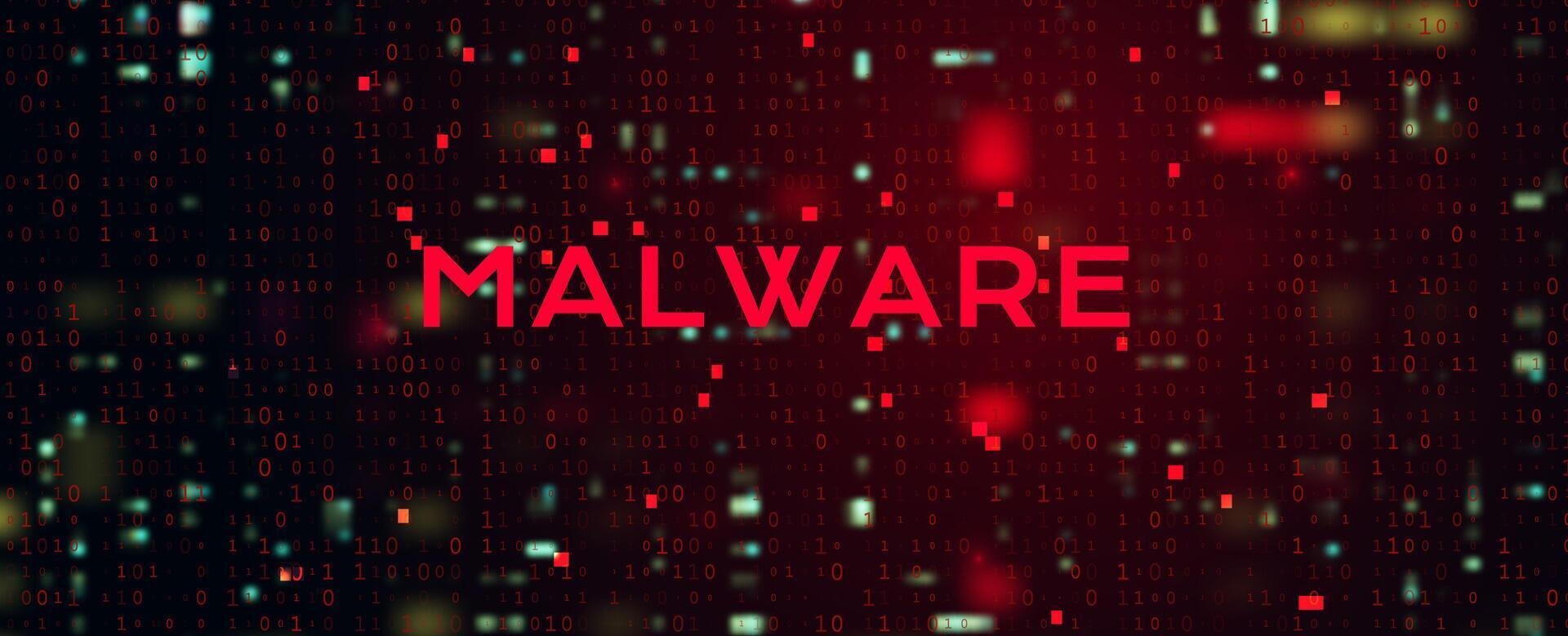 Digital Binary Code On Dark Red Background Data Breach 45875812 Vector