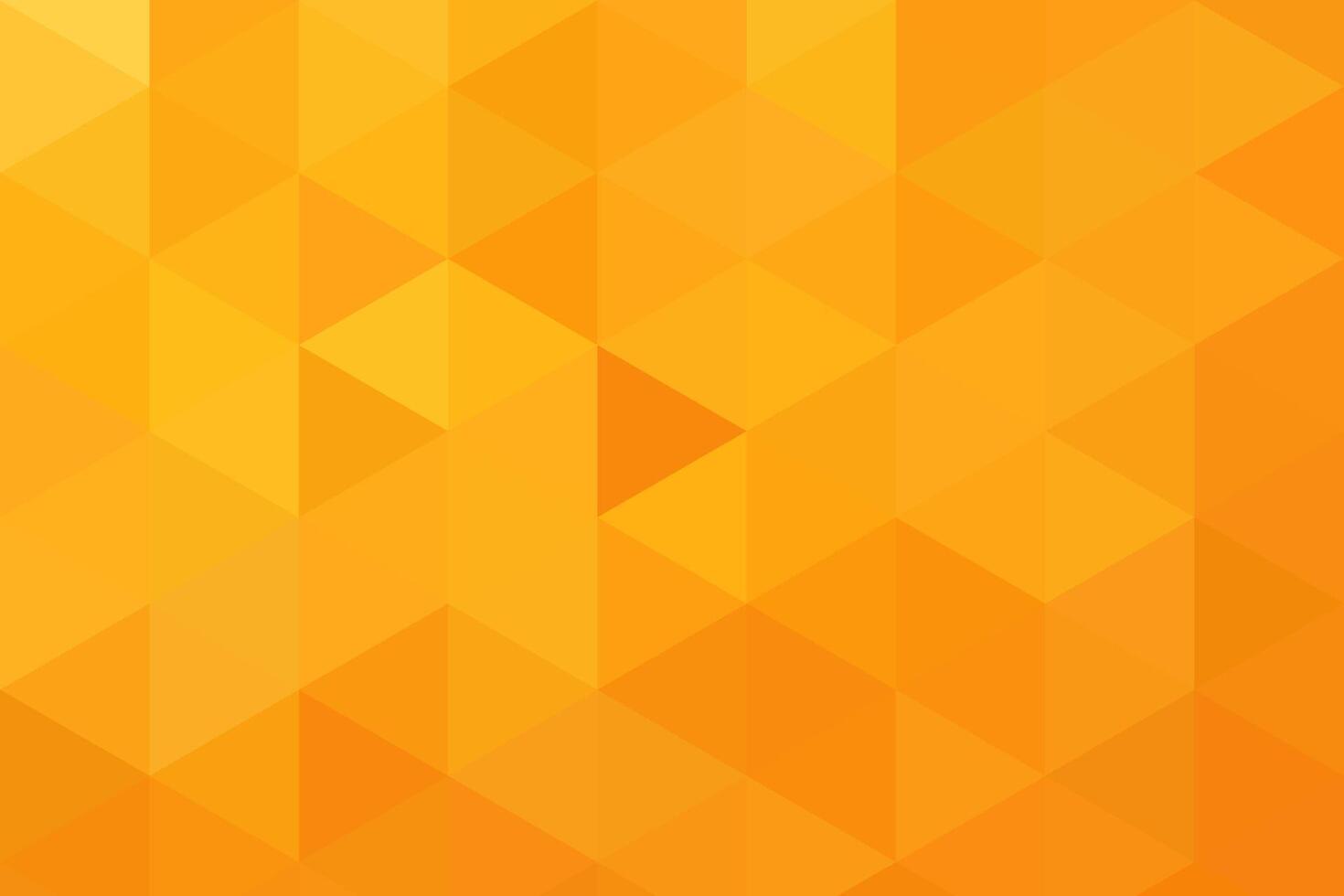 Gradient Orange Background On Triangle Pattern Geometric Abstract