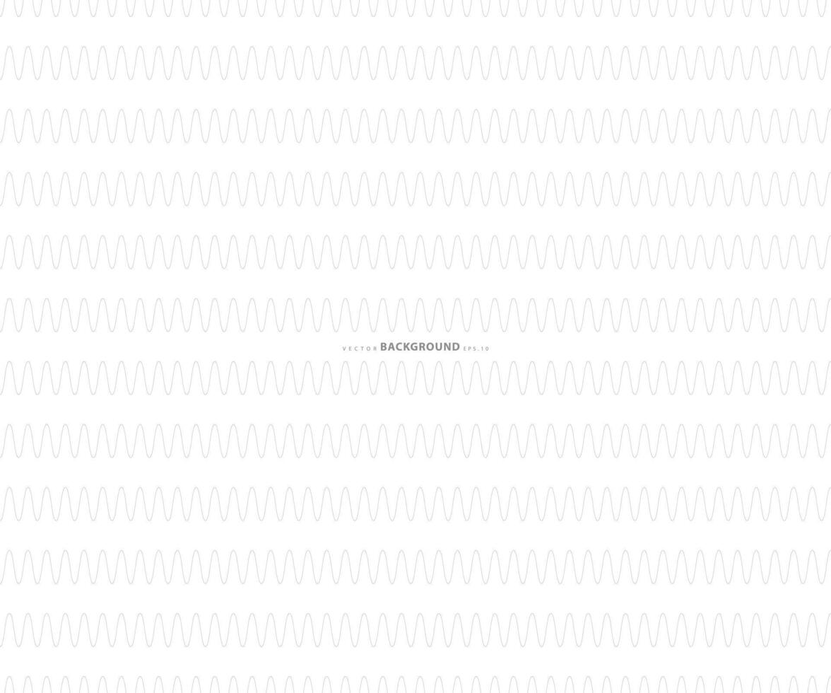 Wave Line And Wavy Zigzag Pattern Lines Abstract Wave Geometric