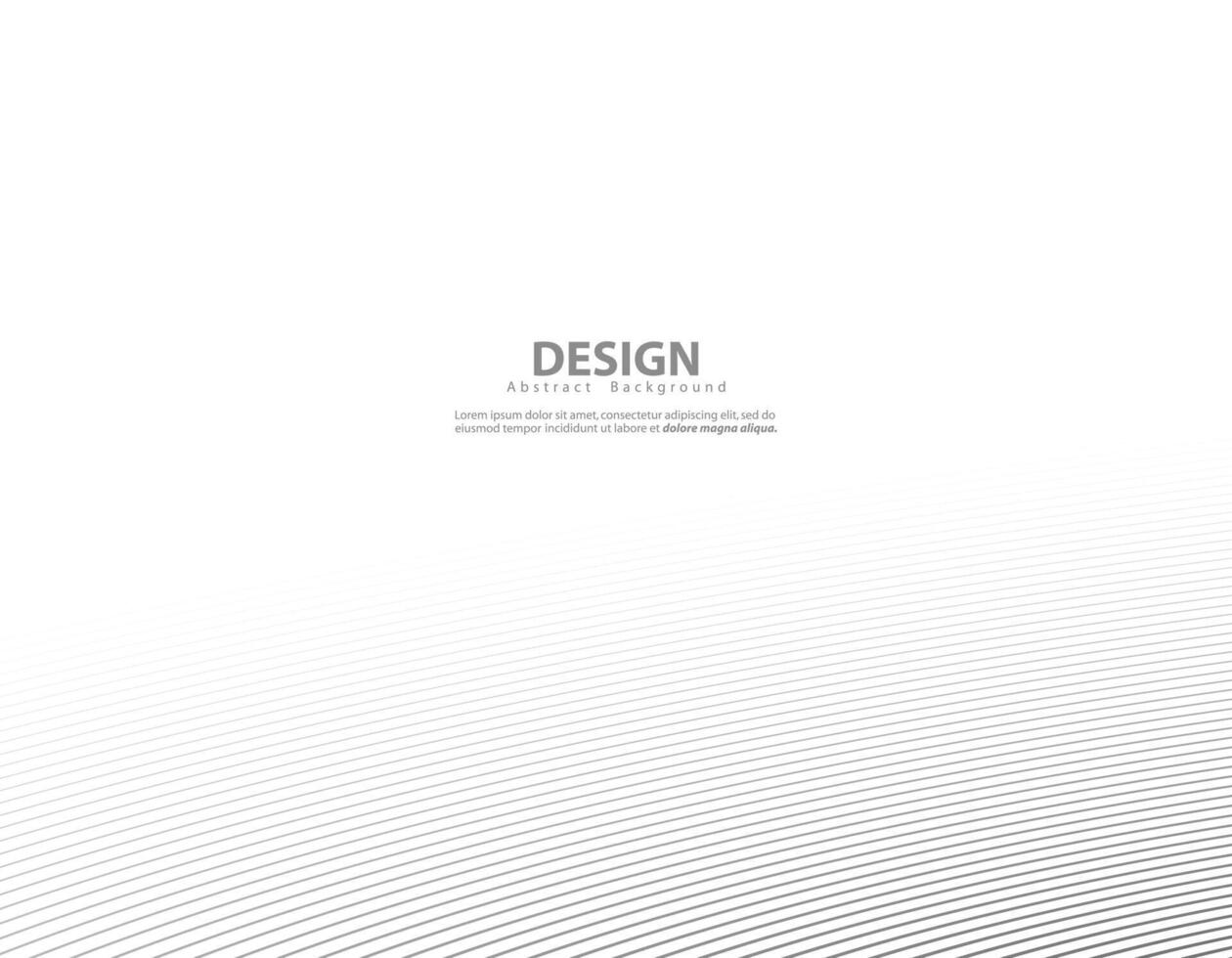 Abstract Circle Halftone Black Background Gradient Retro Line Pattern Design Monochrome