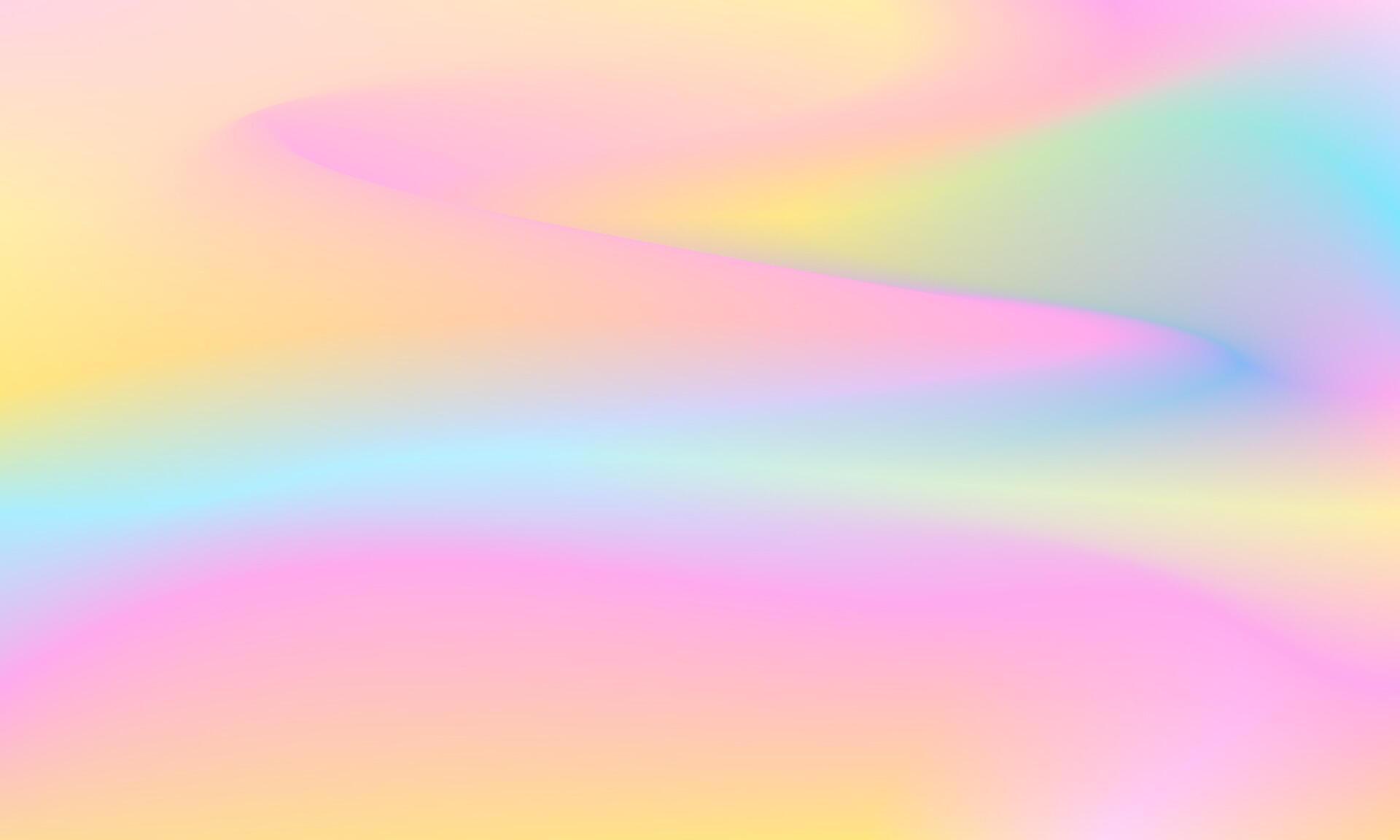 Y2k Abstract Background Design Element Aesthetic Curved Gradient Pastel Color Illustration