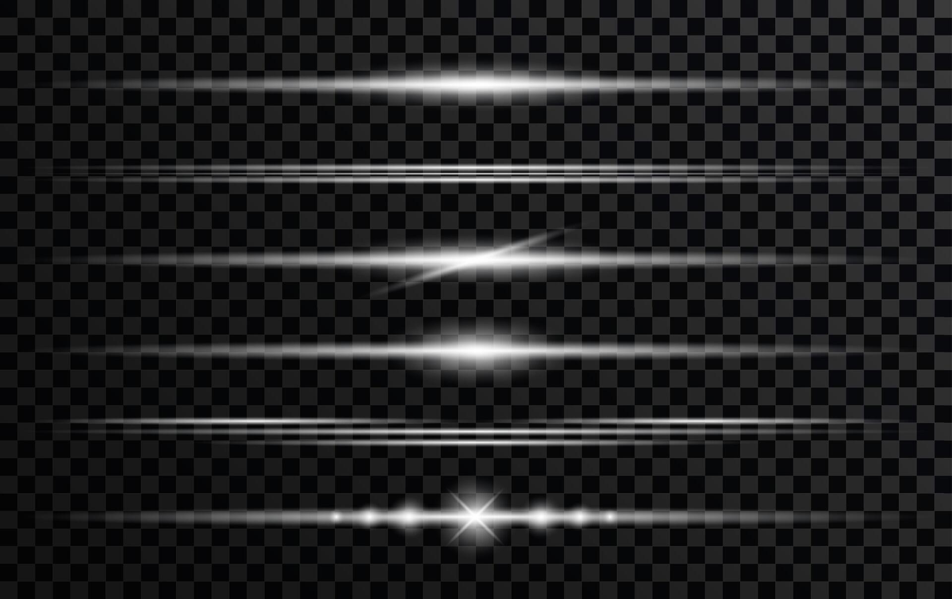 Effect sparkling stars light burst explosion, flickering and flashing lights. collection of ...