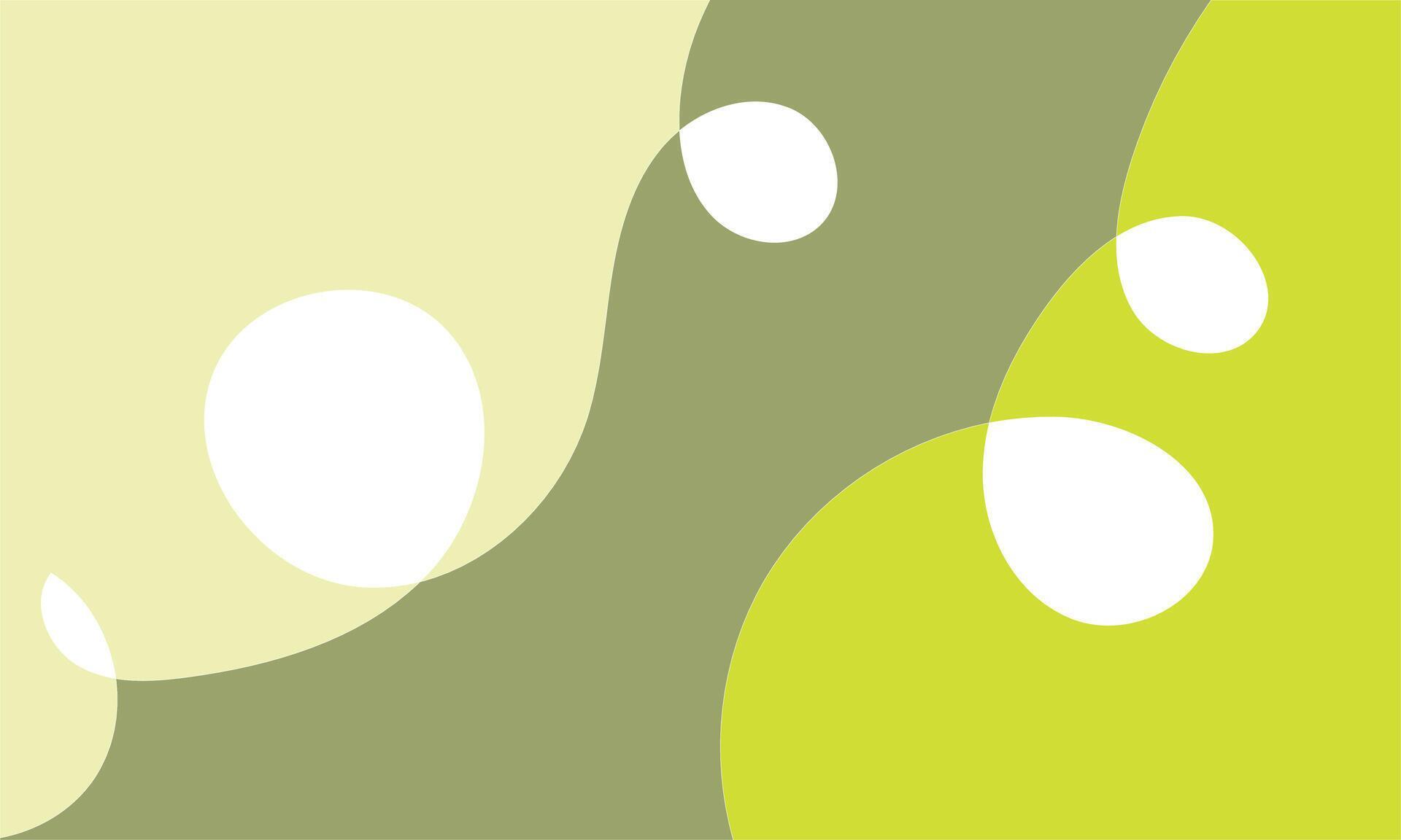 Abstract Template Banner With Green Color Design With Liquid Shapemodern Minimalist Design
