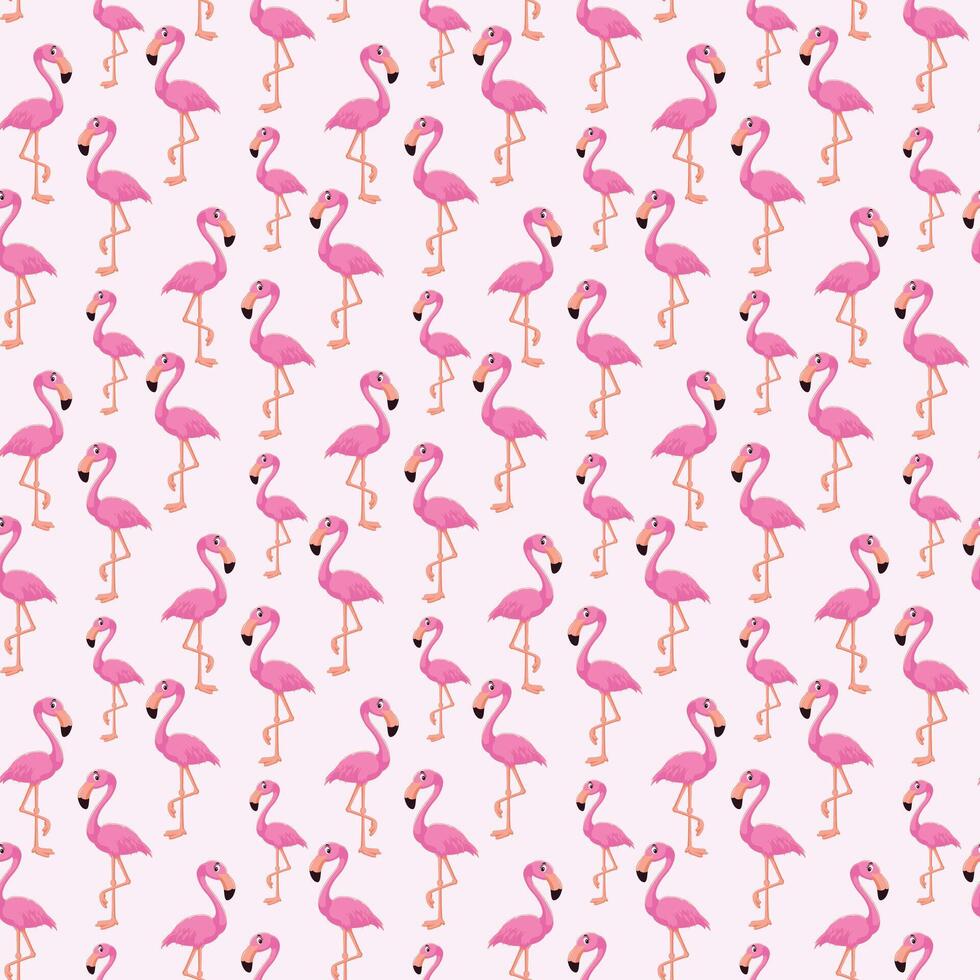 Flamingo Seamless Pattern 45901321 Vector Art at Vecteezy