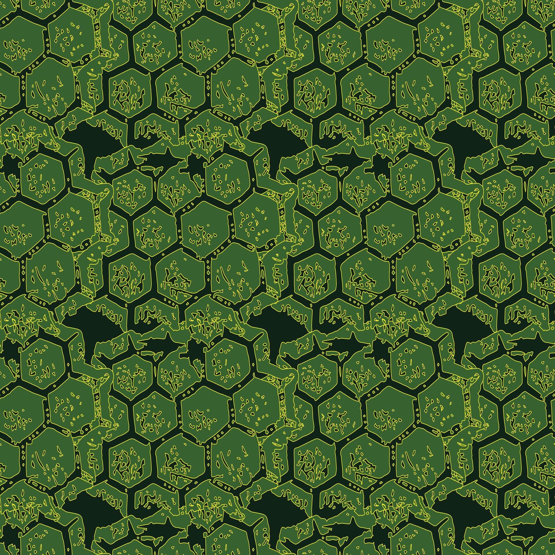 Hand drawn turtle shell pattern design 45901951 Vector Art at Vecteezy