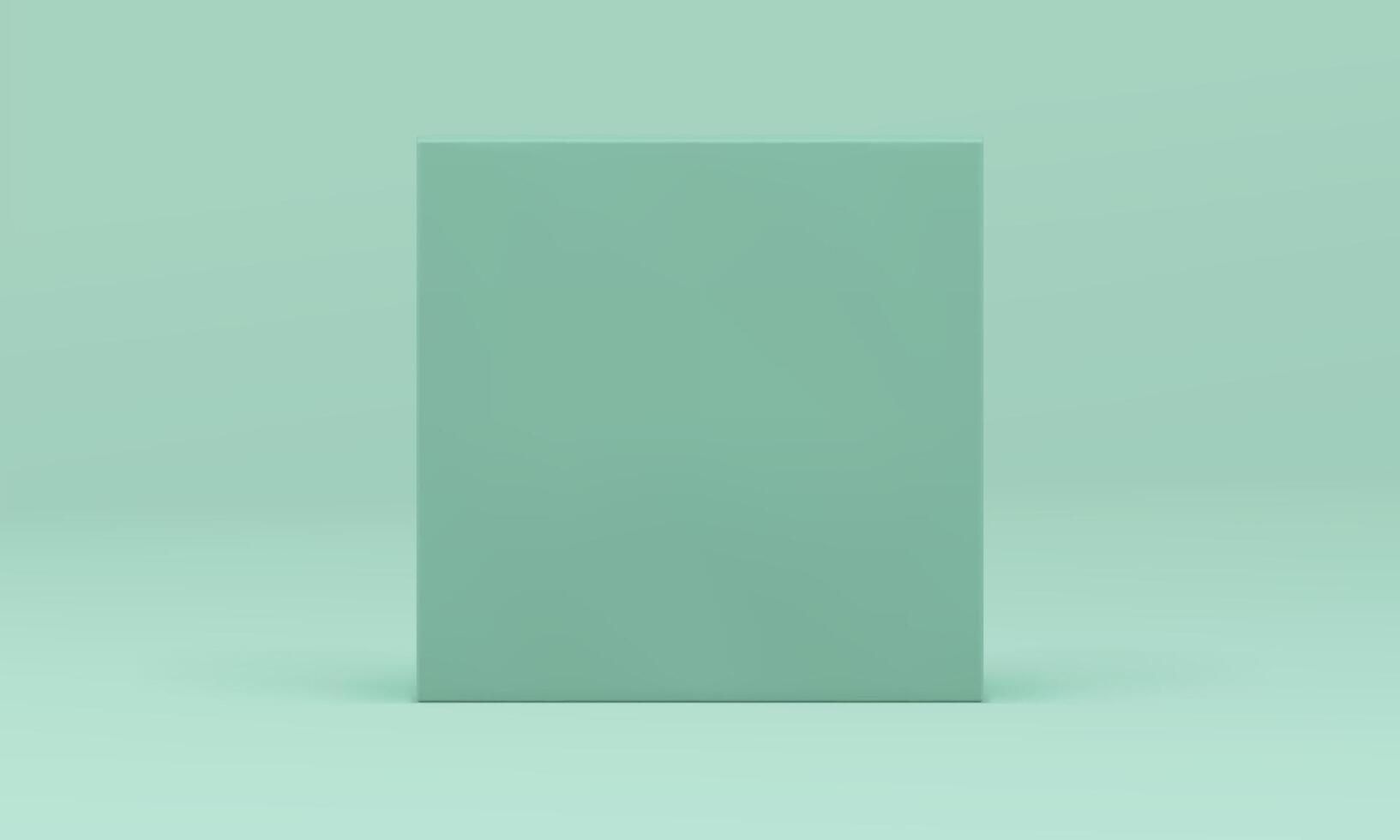 3d Squared Wall Vertical Base Foundation Decor Element Geometric Design Realistic 45908771