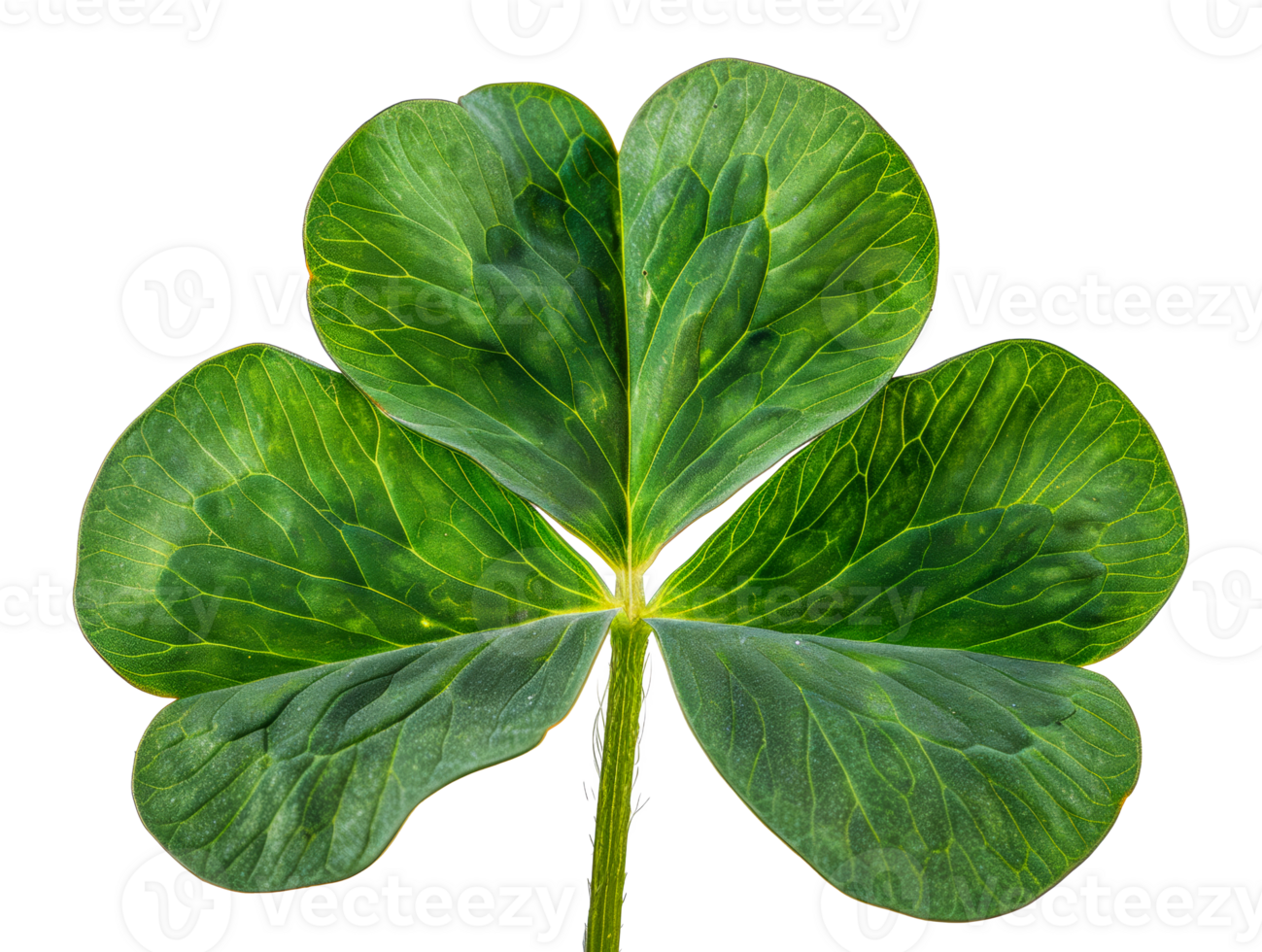 Vibrant green four-leaf clover, cut out - stock .. 45909721 PNG Vibrant green four-leaf clover, cut out - stock .. 45909721 PNG