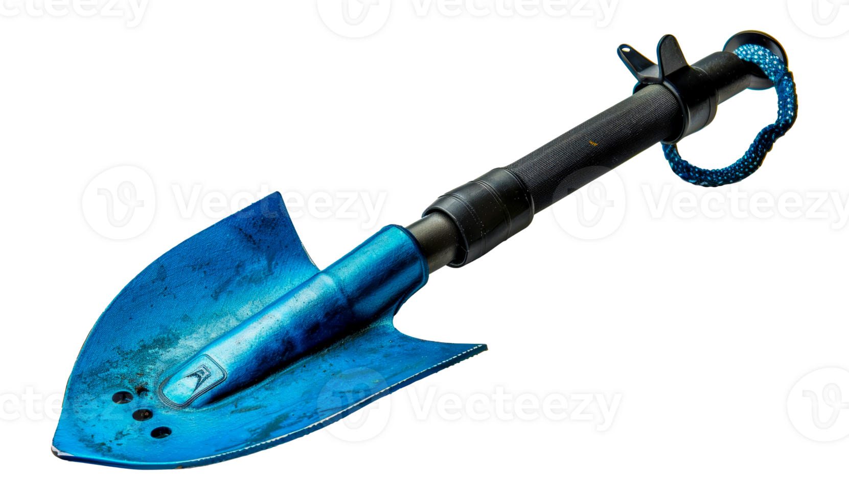 Tactical Blue Survival Shovel Cut Out Stock 45910183 Png