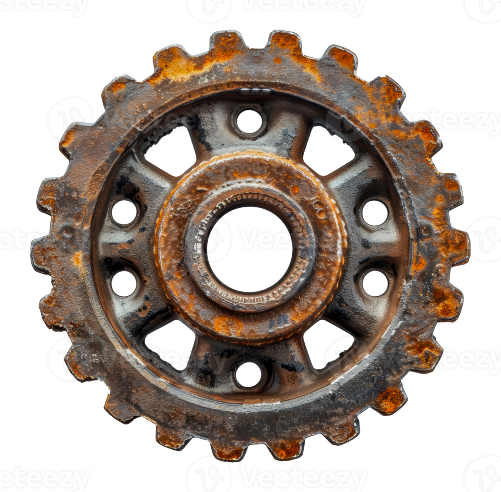 Rusty mechanical gear, cut out - stock .. 45910306 PNG Rusty mechanical gear, cut out - stock .. 45910306 PNG