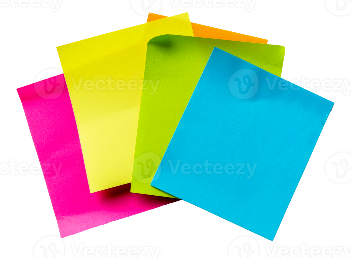 A stack of colorful sticky notes with different colors - stock ... A stack of colorful sticky notes with different colors - stock ...