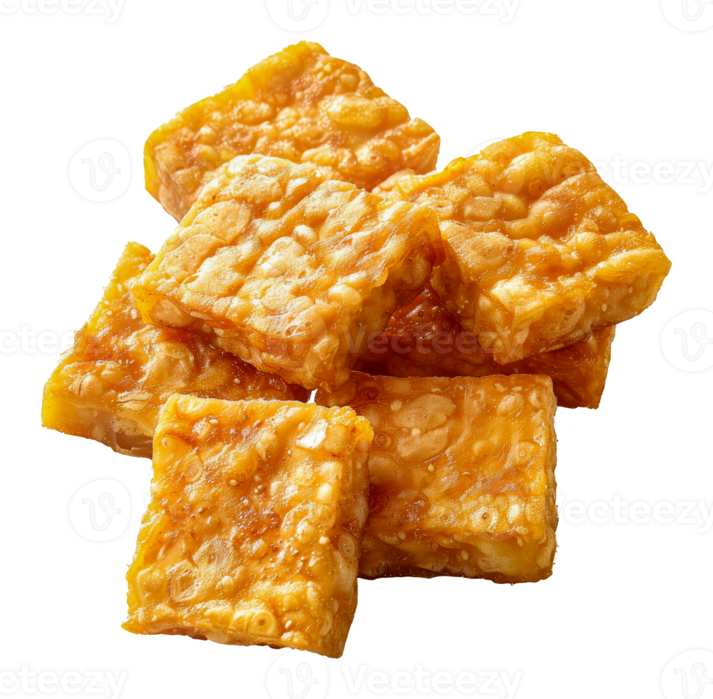 Crispy fried tempeh, cut out - stock .. 45912934 PNG Crispy fried tempeh, cut out - stock .. 45912934 PNG