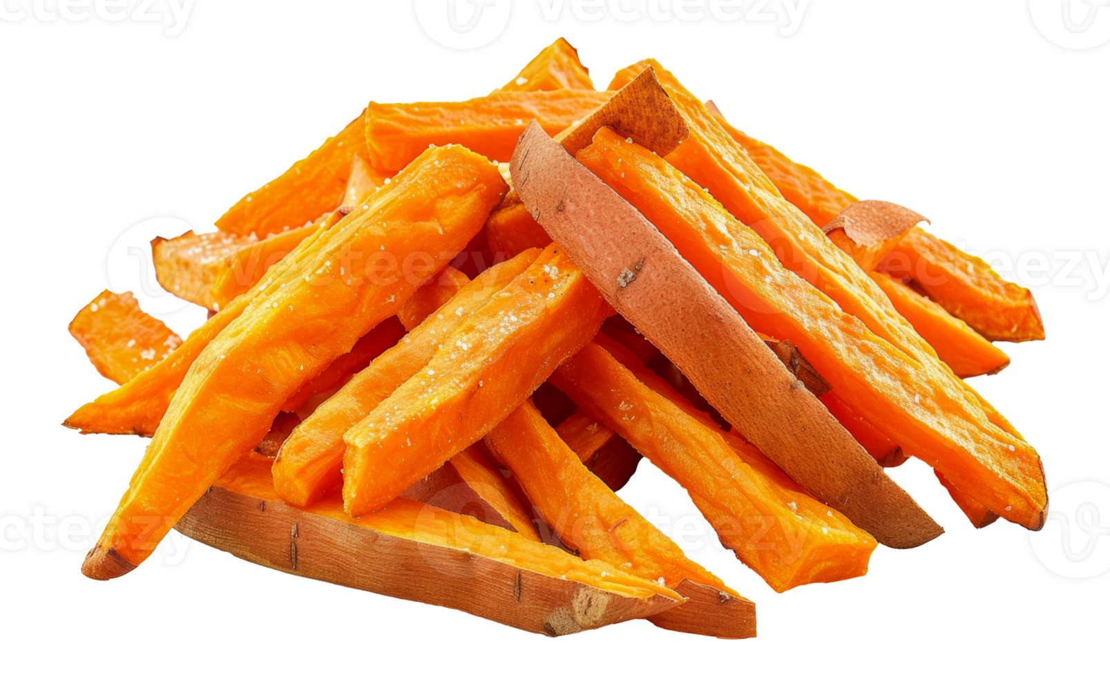 Crispy Sweet Potato Fries With Spicy Seasoning Cut Out Stock 45912938 Png