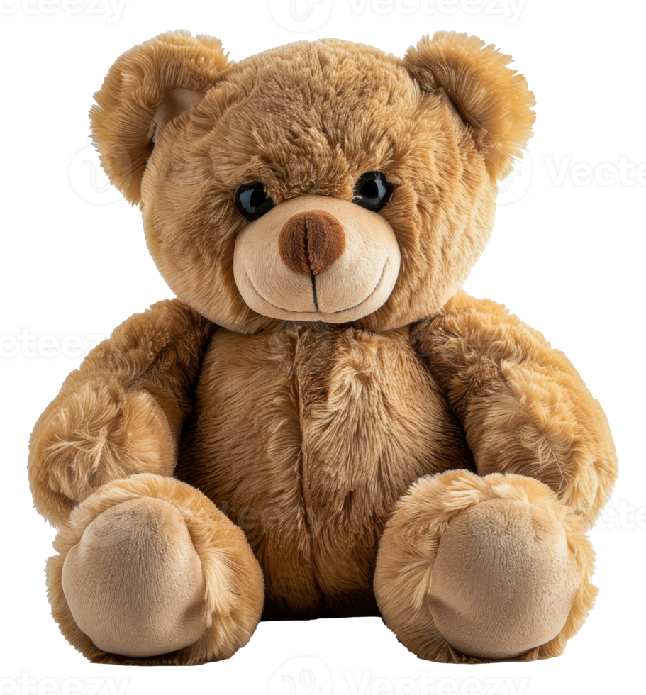 Adorable Brown Teddy Bear Plush Cut Out Stock 45913411 Png