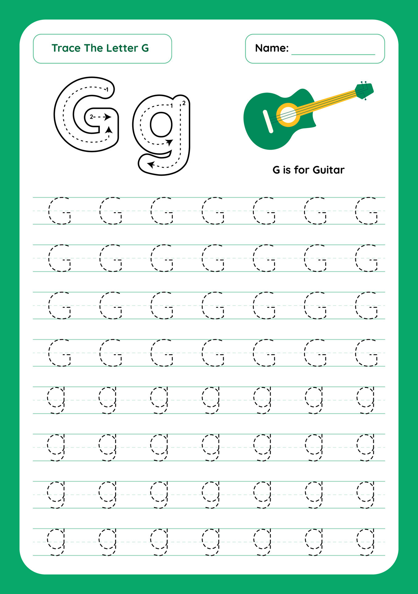 Letter G Tracing Worksheet. Writing Practice Worksheet 45920051 Vector ... Letter G Tracing Worksheet. Writing Practice Worksheet 45920051 Vector ...