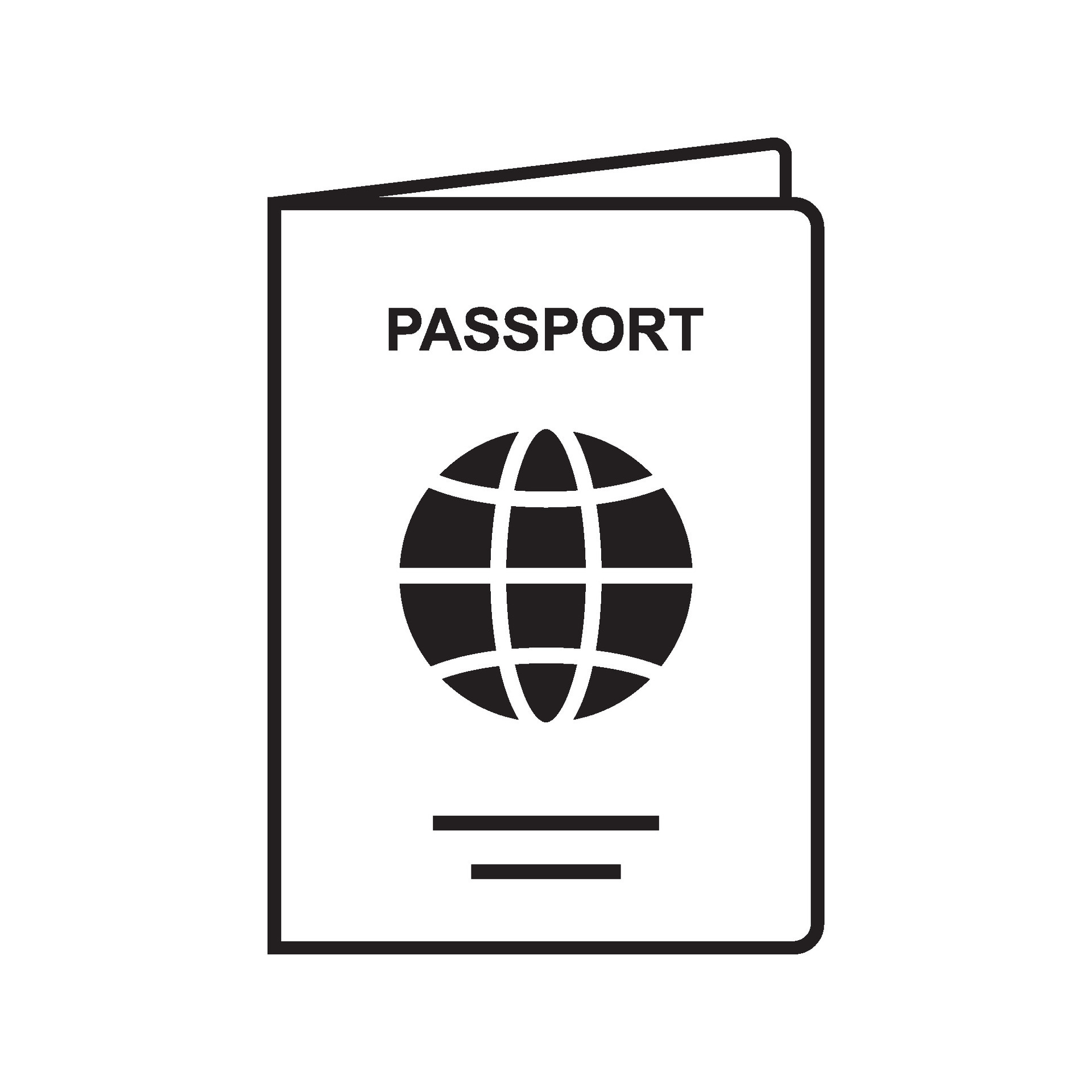Passport Logo Design 45921840 Vector Art At Vecteezy