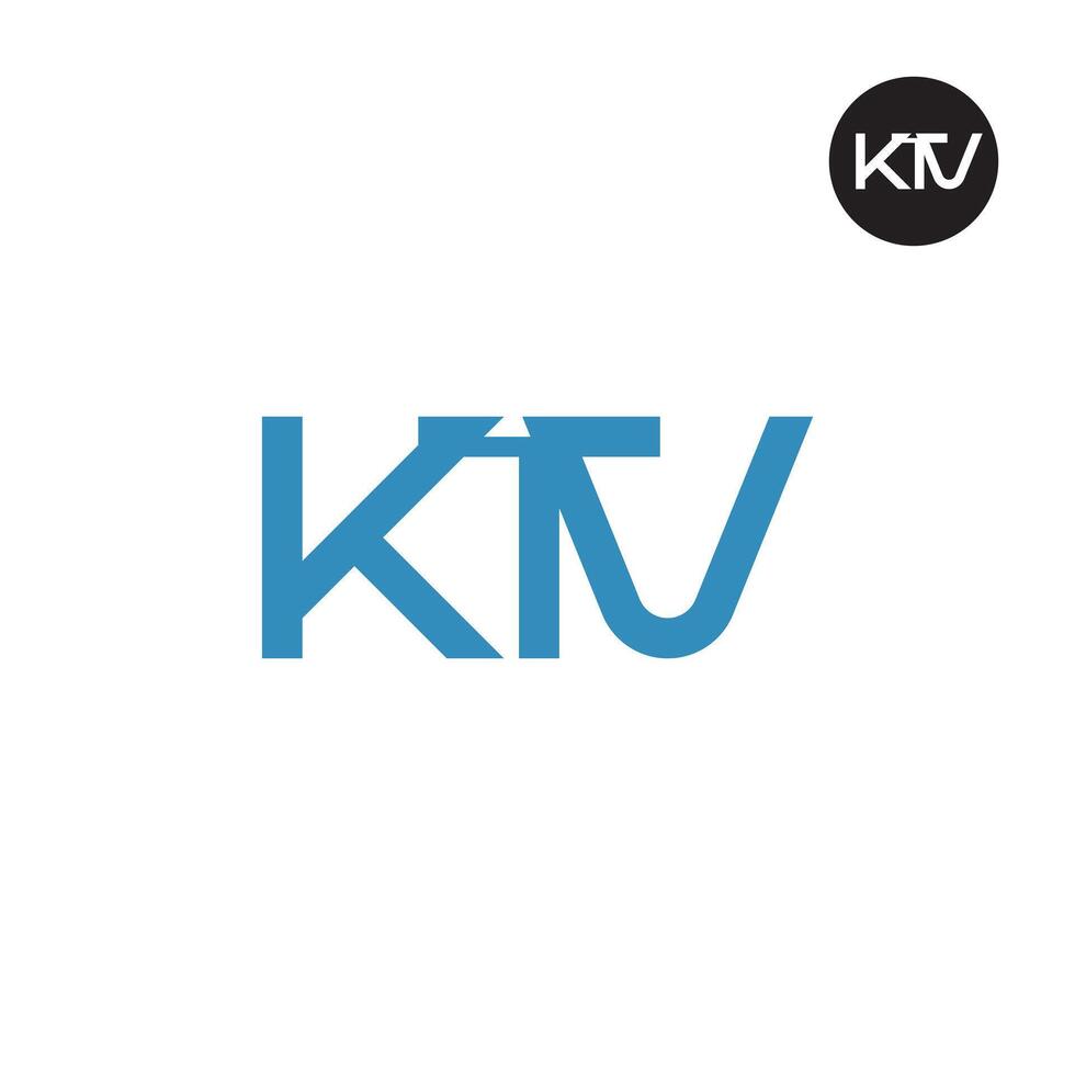 KTV Logo Letter Monogram Design 45923382 Vector Art at Vecteezy