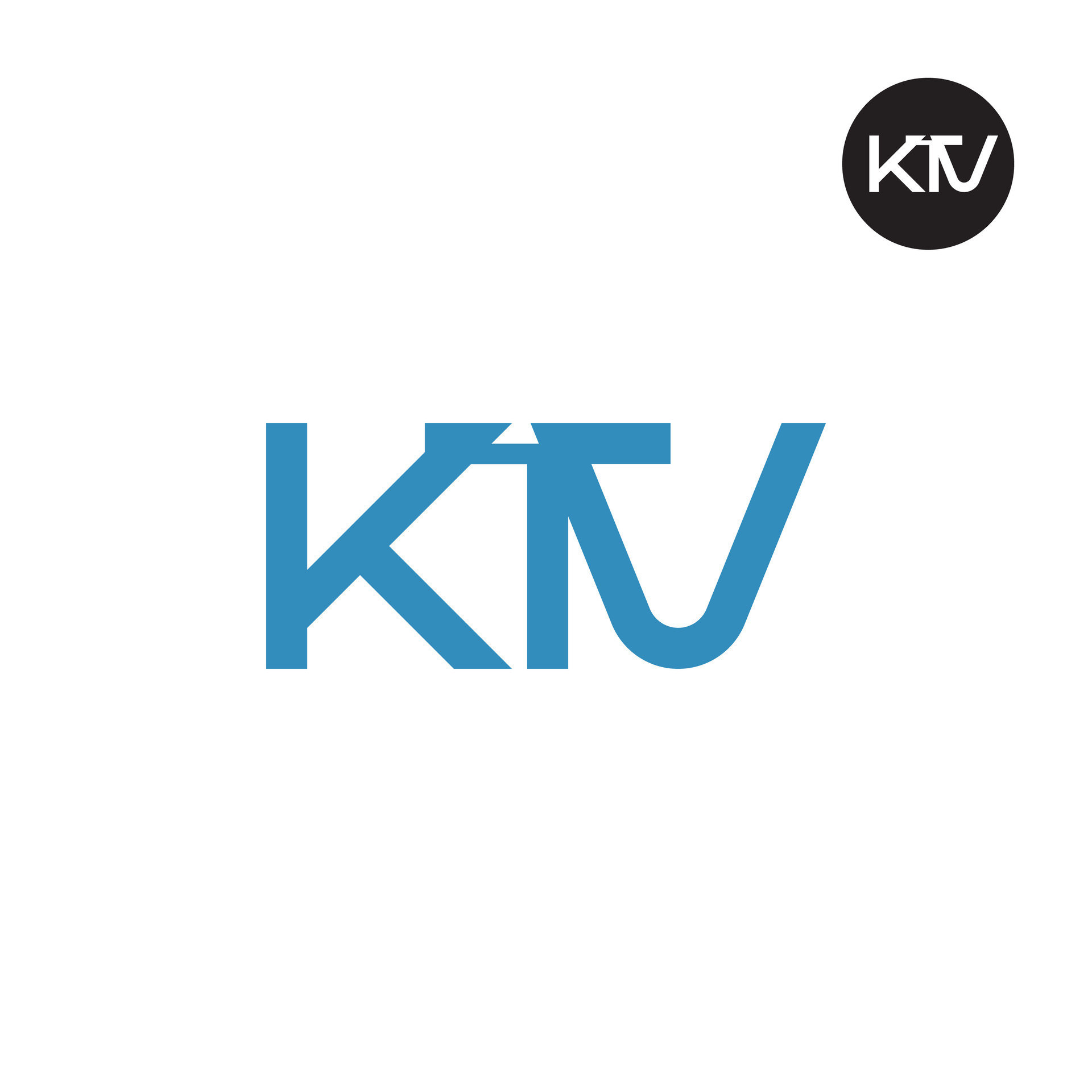KTV Logo Letter Monogram Design 45923382 Vector Art at Vecteezy