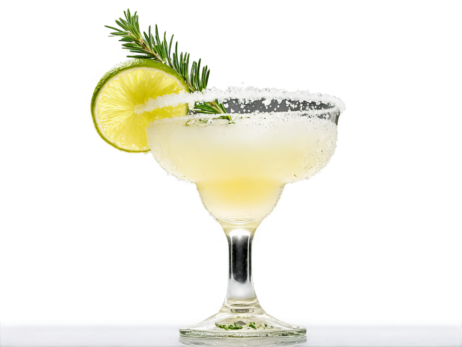 Margarita A classic mix of tequila lime juice and triple sec in a salt ...