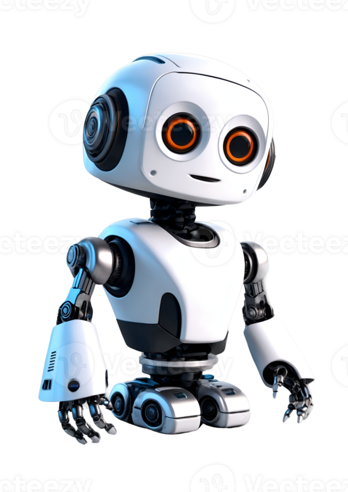 A cute little Robot, Futuristic robot clipart, transparent background 45926705 PNG