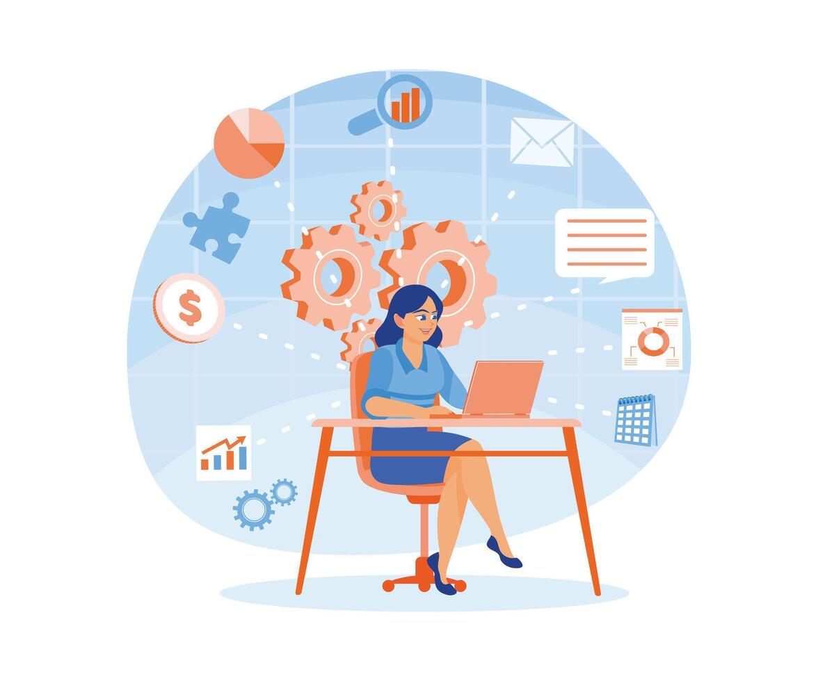 Page 14 Big Data Analysis Vector Art Icons And Graphics For Free Download