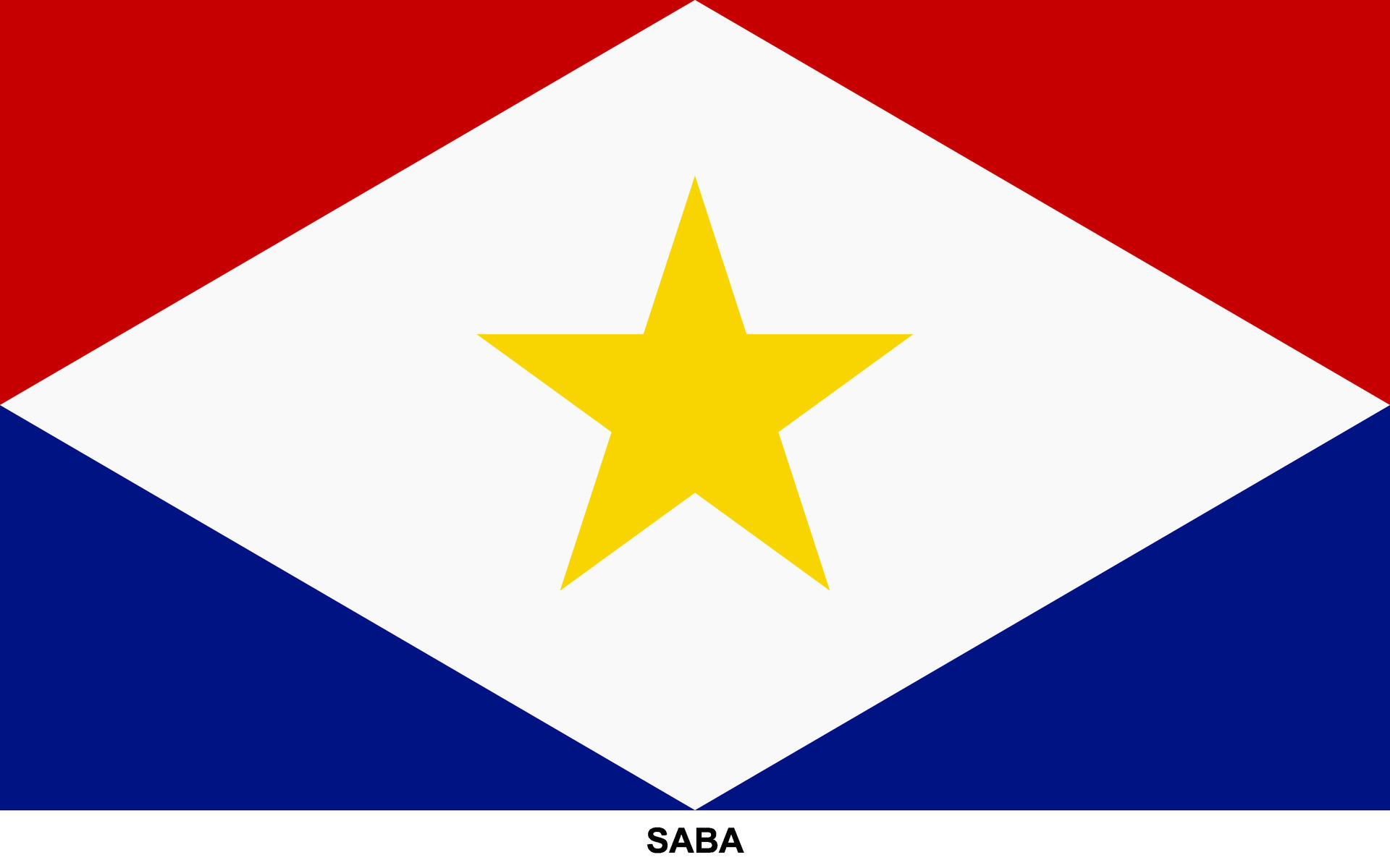 Flag of SABA, SABA national flag 45929150 Vector Art at Vecteezy