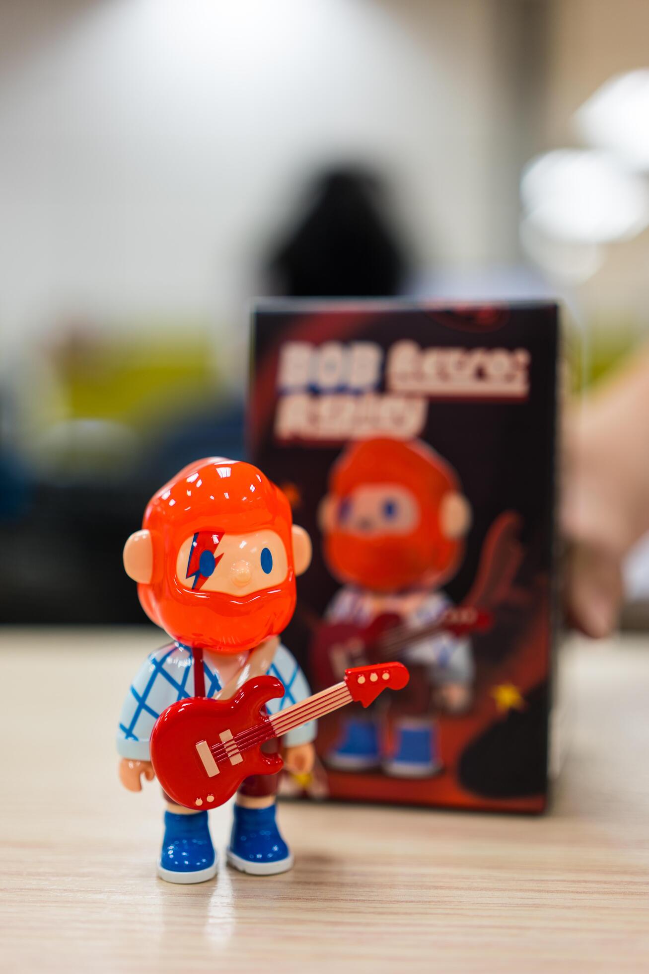 Bangkok, Thailand - May 4, 2024 A toy of Farmer Bob Retro Replay Blind Box Series by Finding ...