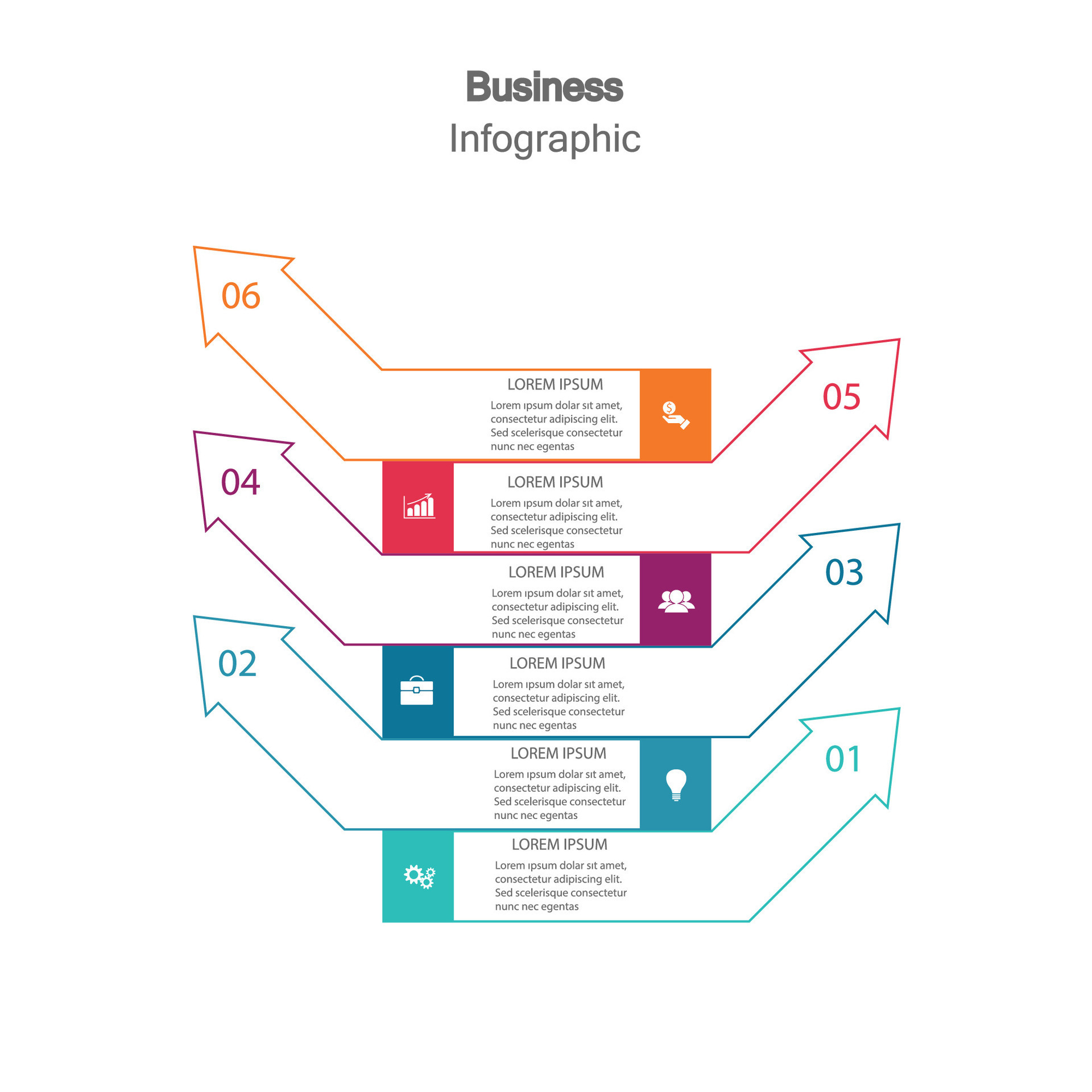 infographics, graphs. presentation. Business concept, chart, steps ...