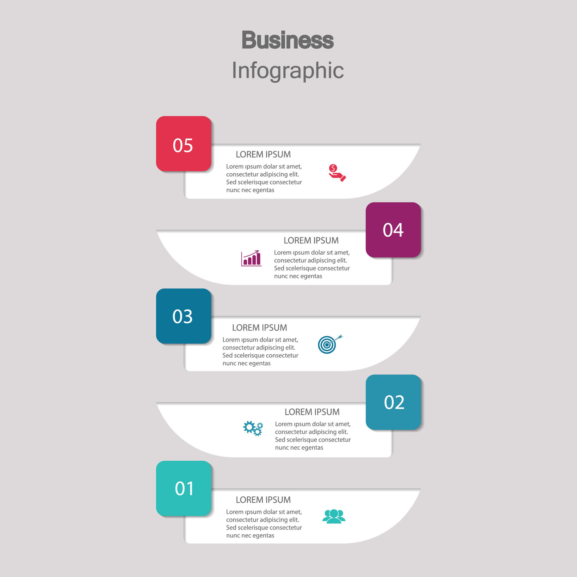 infographics, graphs. presentation. Business concept, chart, steps ...