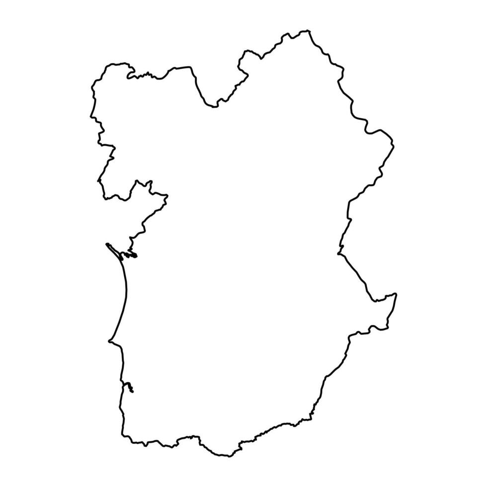 Alentejo Region map, administrative division of Portugal. illustration ... Alentejo Region map, administrative division of Portugal. illustration ...