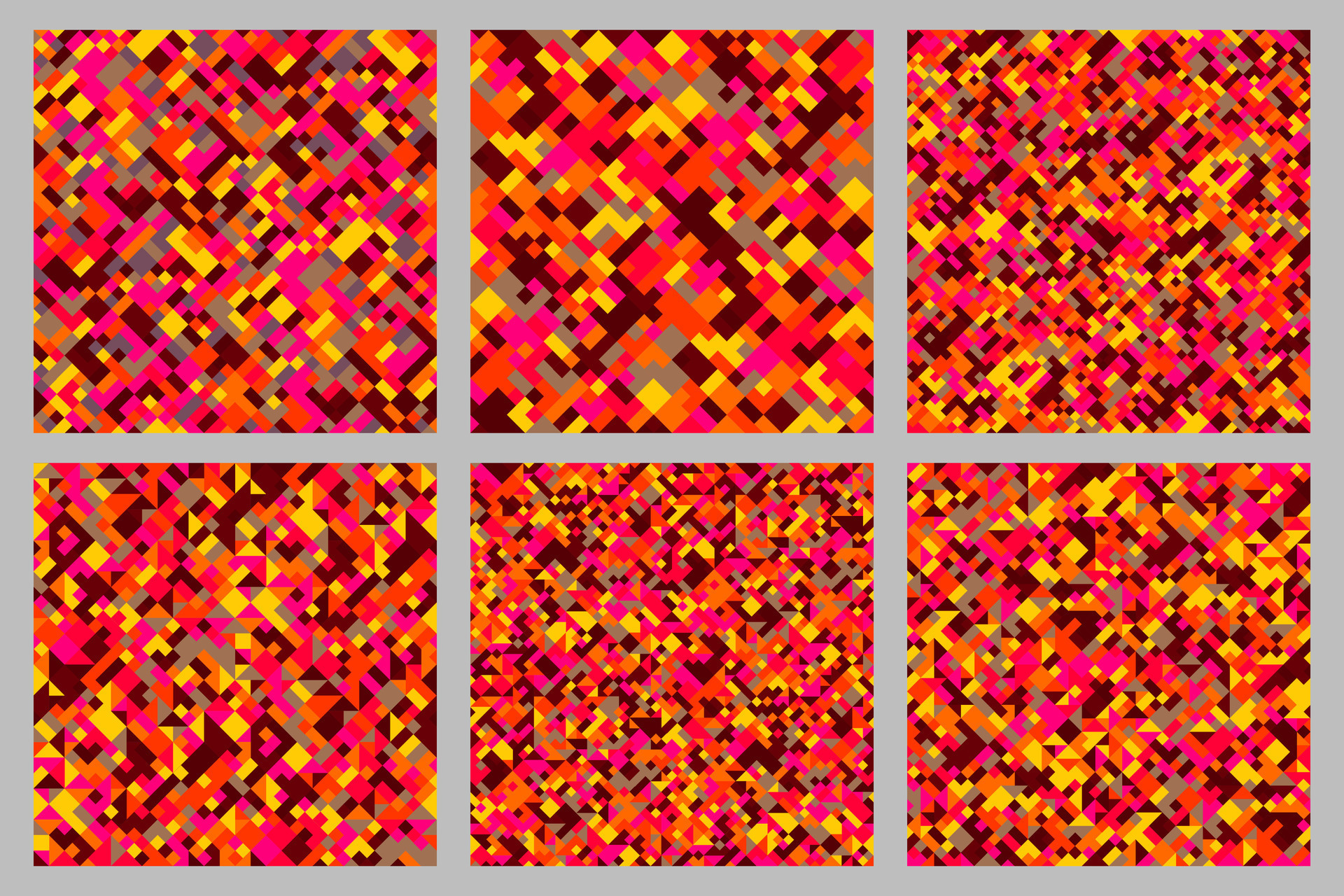 Seamless Diagonal Geometrical Pattern Background Design Set 45940015 Vector Art At Vecteezy