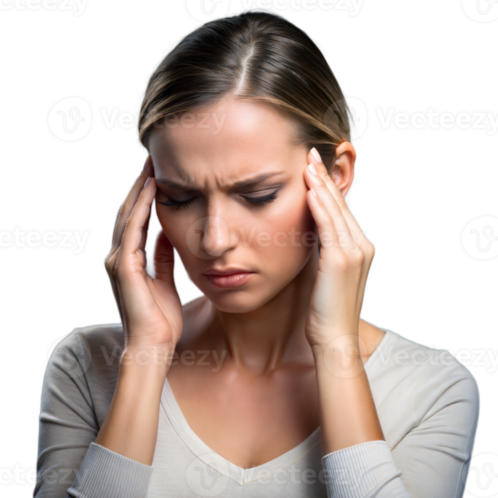 Young Woman Experiencing Severe Headache 45943988 PNG Young Woman Experiencing Severe Headache 45943988 PNG