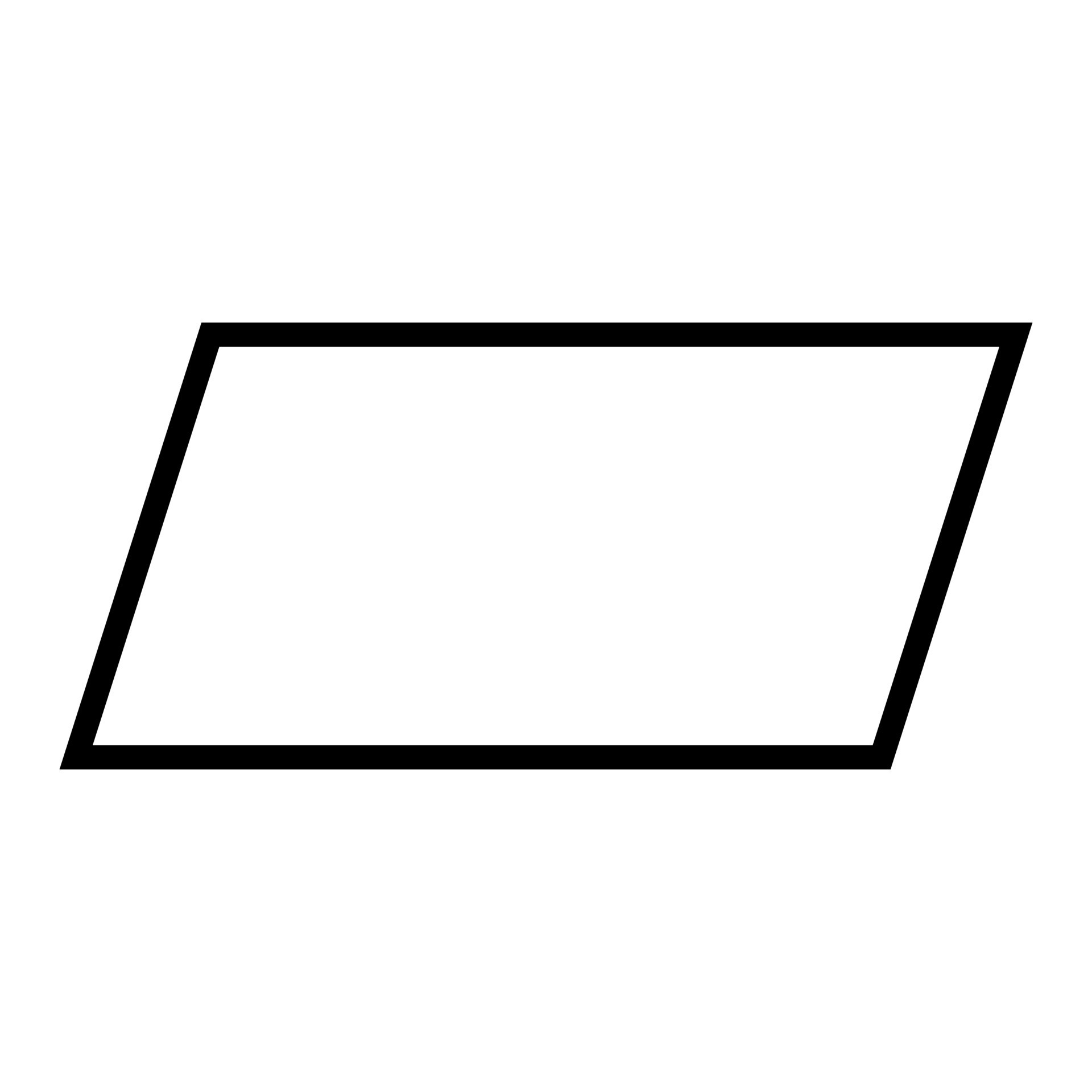 Simple parallelogram shape icon 45944426 Vector Art at Vecteezy
