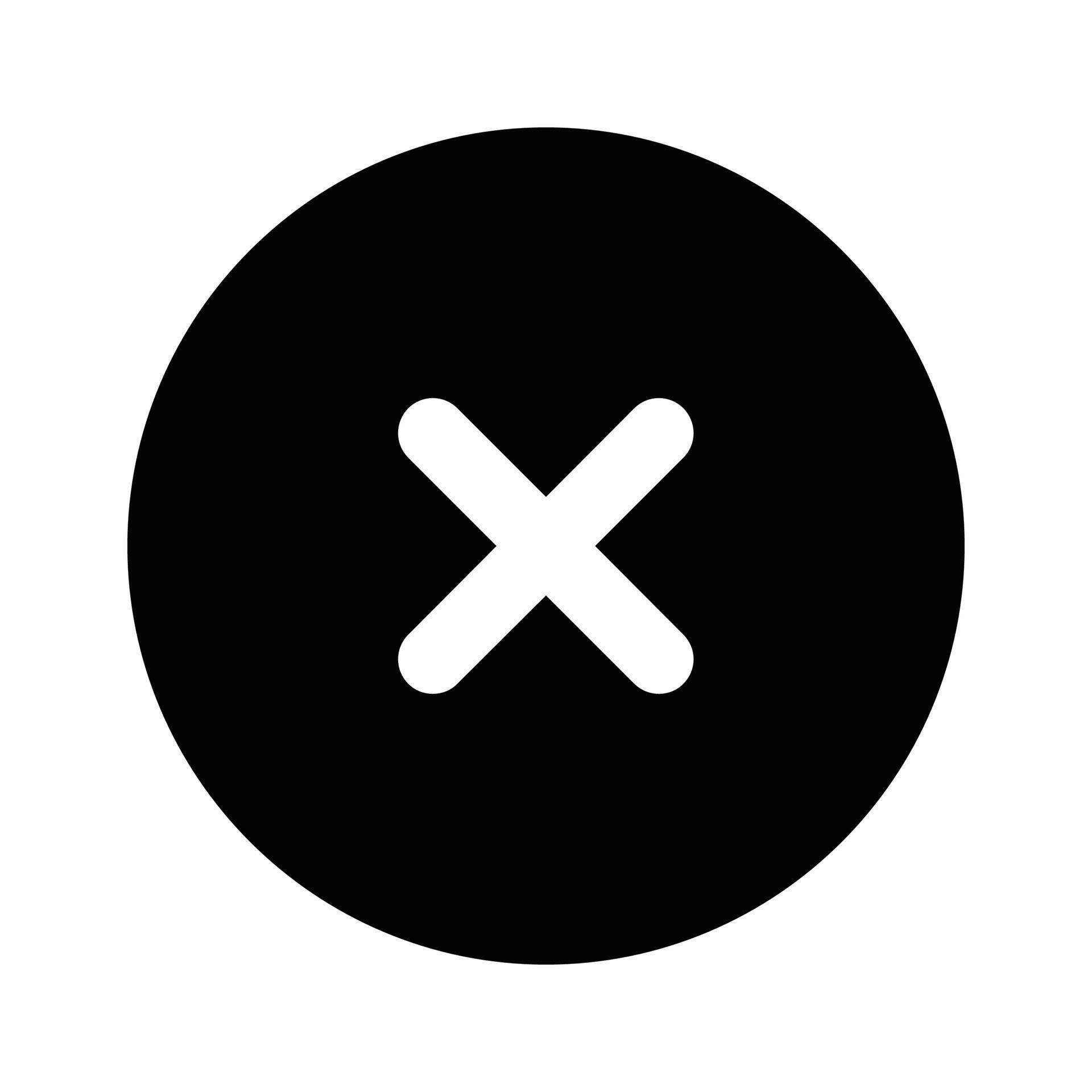 Remove or delete button icon, user interface 45948667 Vector Art at ...