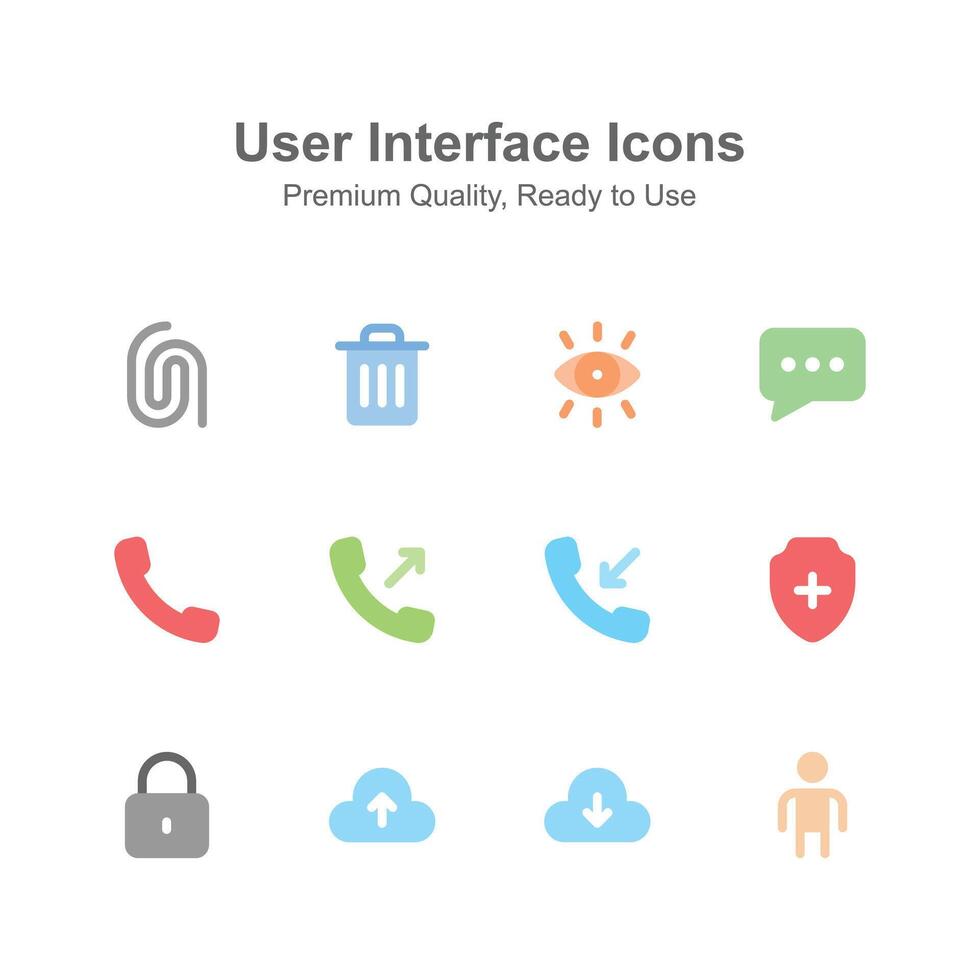 Take a look at this visually perfect pack of user interface icons ...