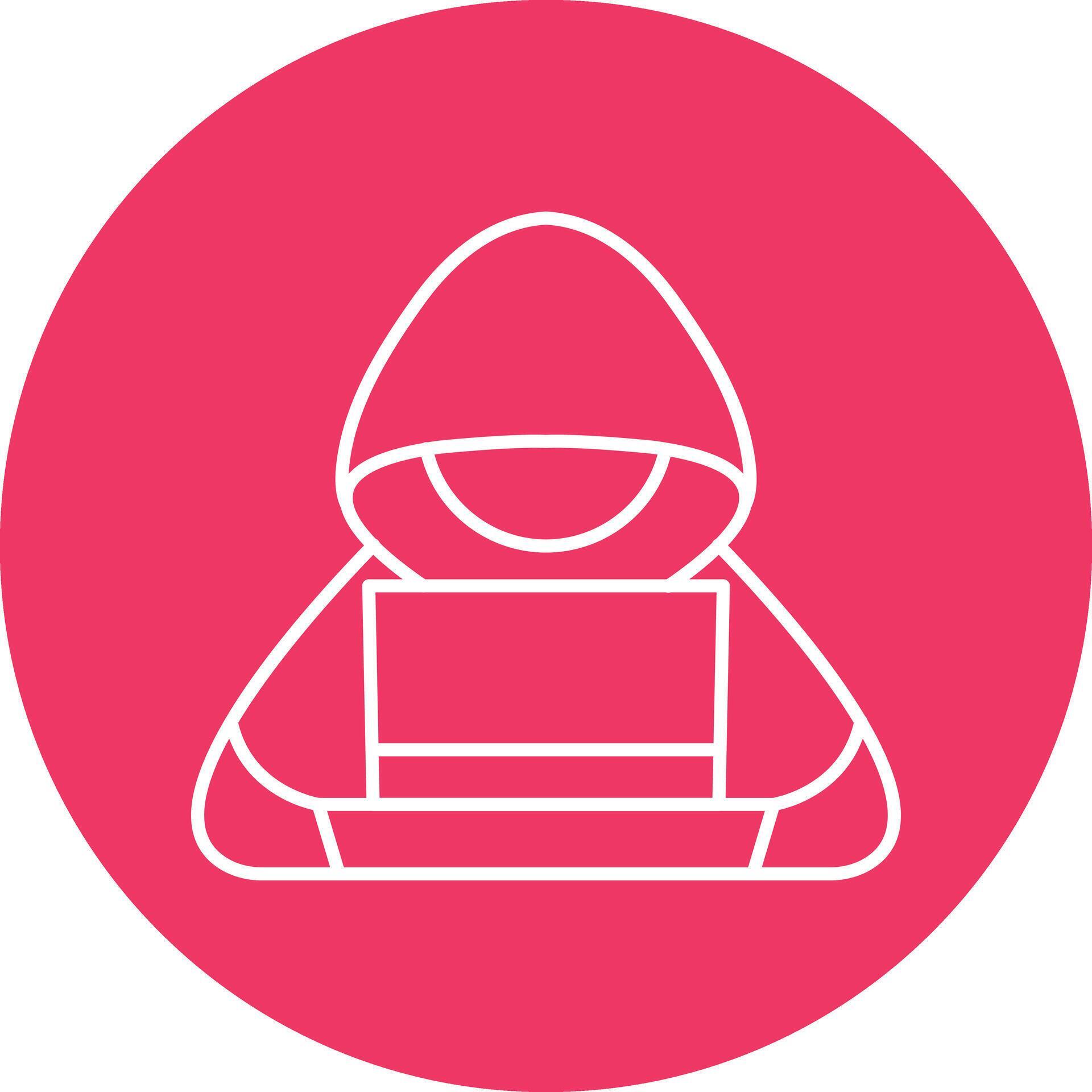 Hacking Line Circle Icon Design 45949761 Vector Art at Vecteezy