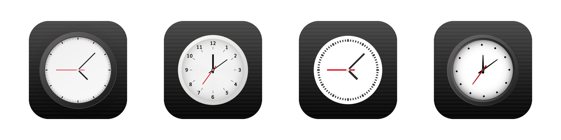 Clock Mobile App 3d Modern Icon Timer And Time New Phone Application Icon 45953101 Vector Art At