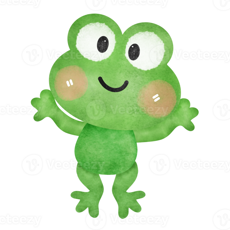 Cute Frog 45955805 Png