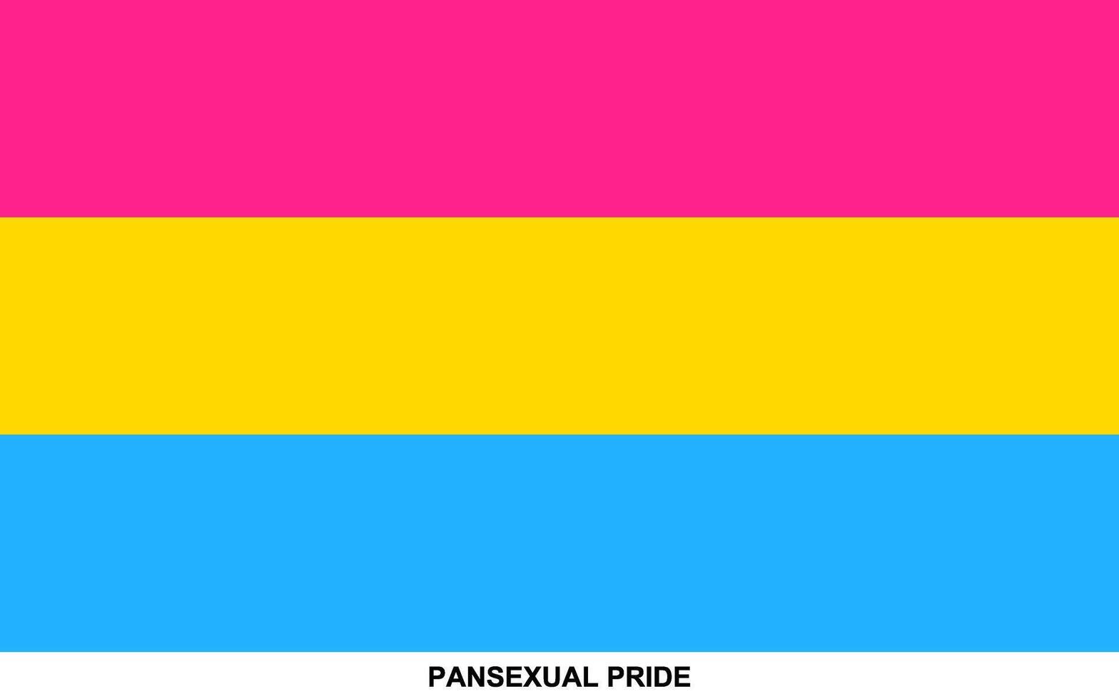 Flag Of Pansexual Pride Pansexual Pride Flag 45960609 Vector Art At Vecteezy