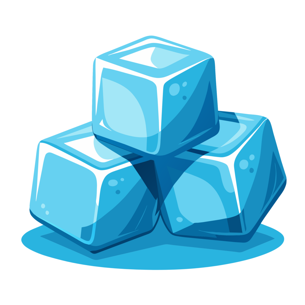 Illustration Of Ice Cubes 45961156 Png
