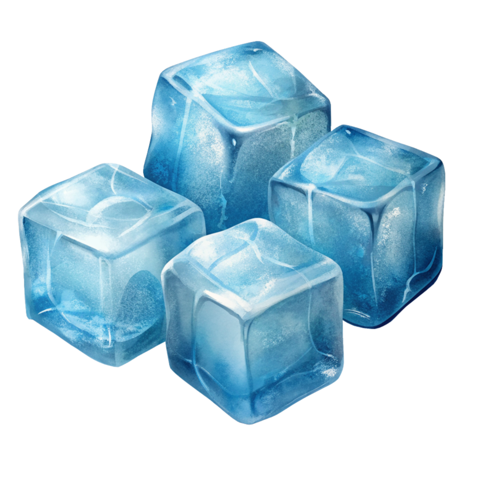 Illustration Of Ice Cubes 45961167 Png