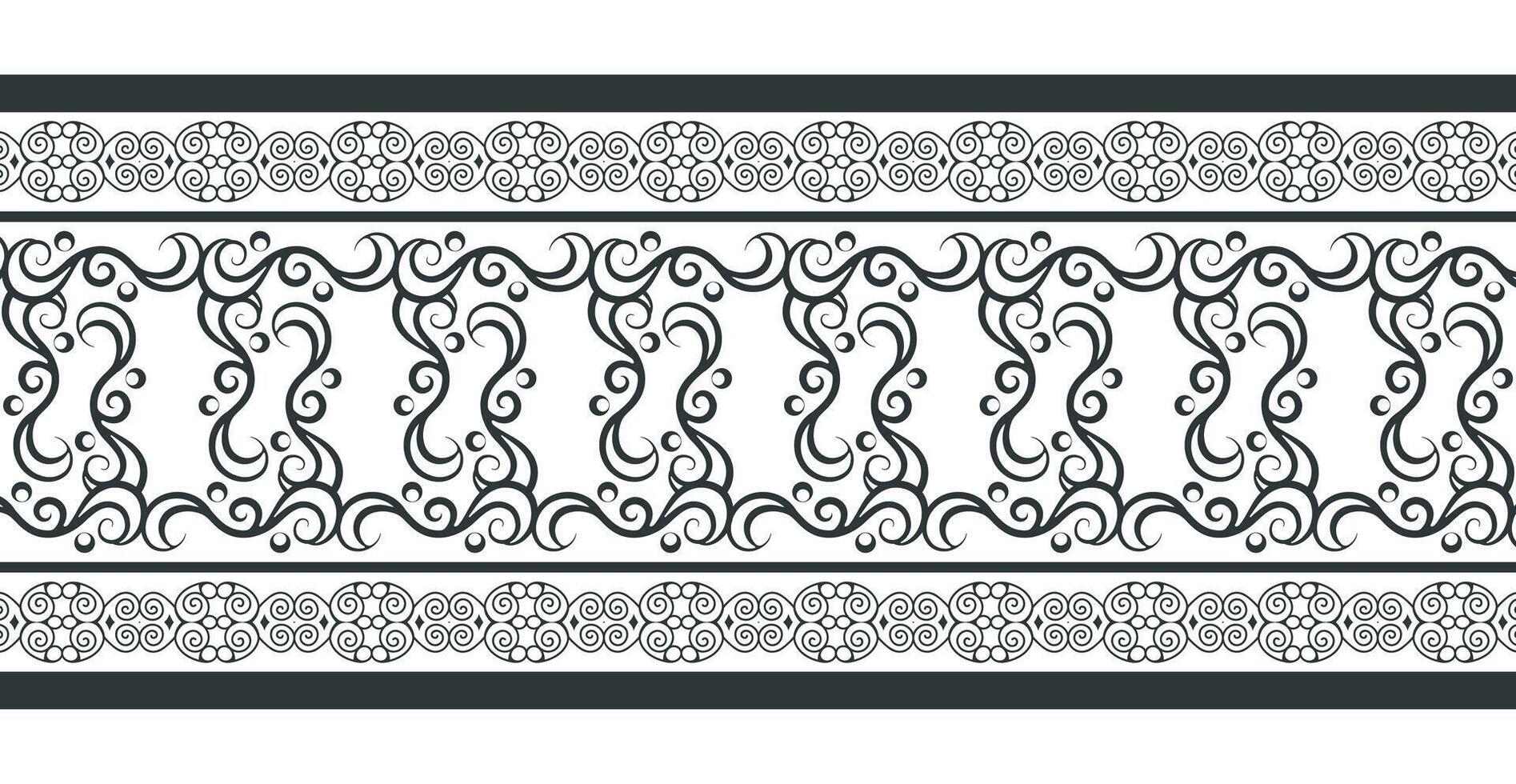 ornamental pattern border Design Template 45963427 Vector Art at Vecteezy