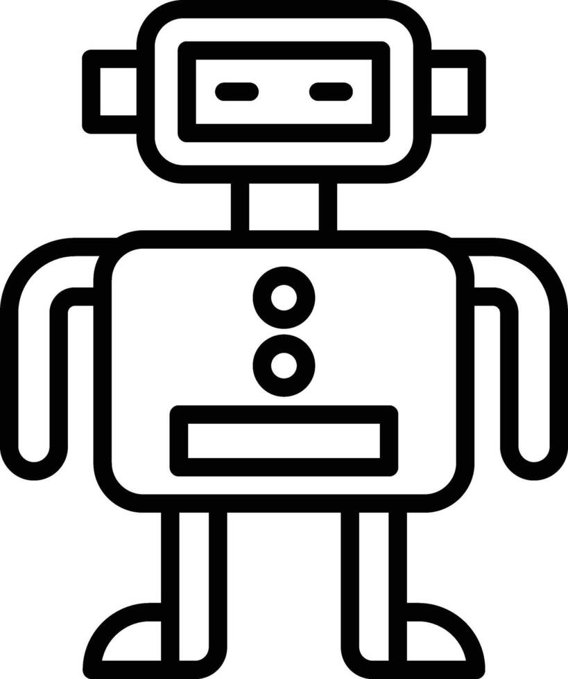 Robot Icon Design 45964828 Vector Art at Vecteezy