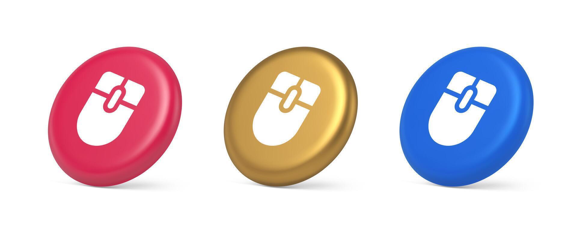 Mouse Computer Scrolling Device Cursor Button Click Control Cyberspace