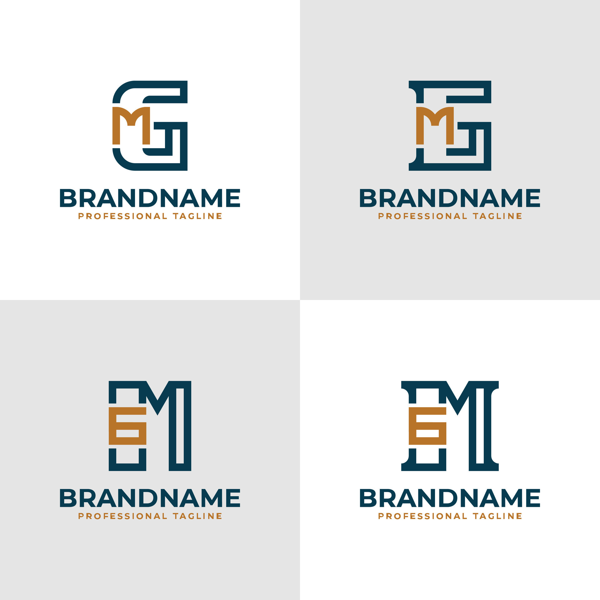 Elegant Letters GM and MG Monogram Logo, suitable for business with MG or GM initials 45978039 ...