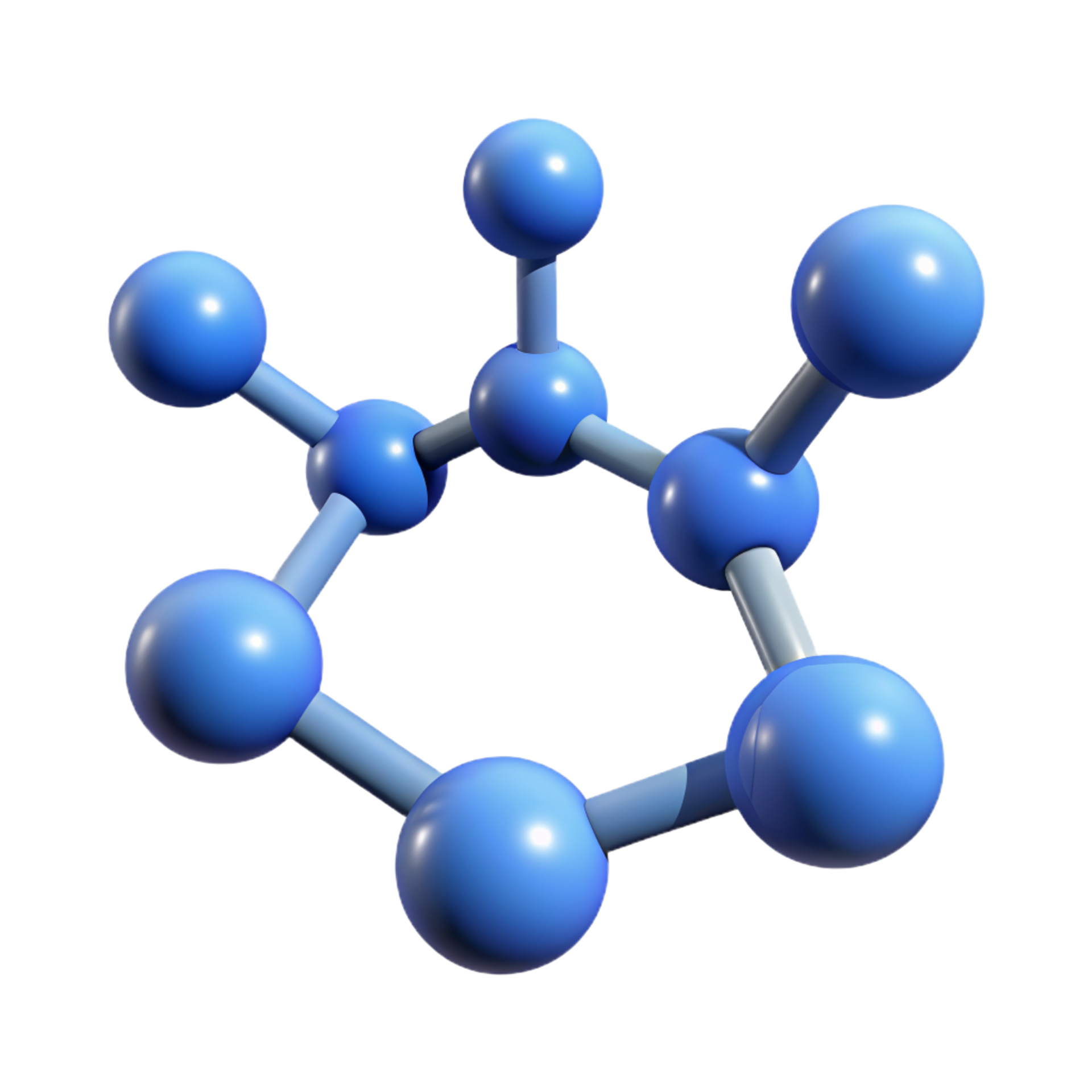 Molecule Structure 3d Render 45980801 Png