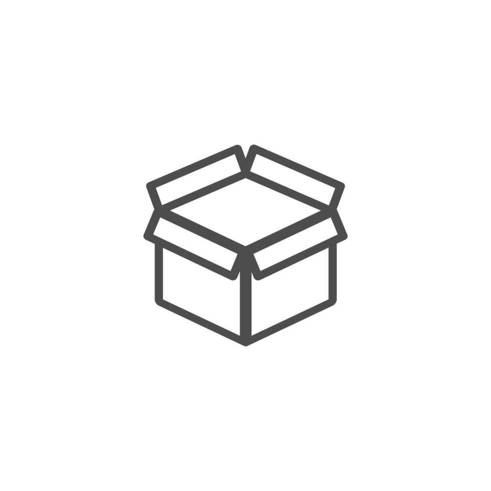 box icon. box 45983760 Vector Art at Vecteezy