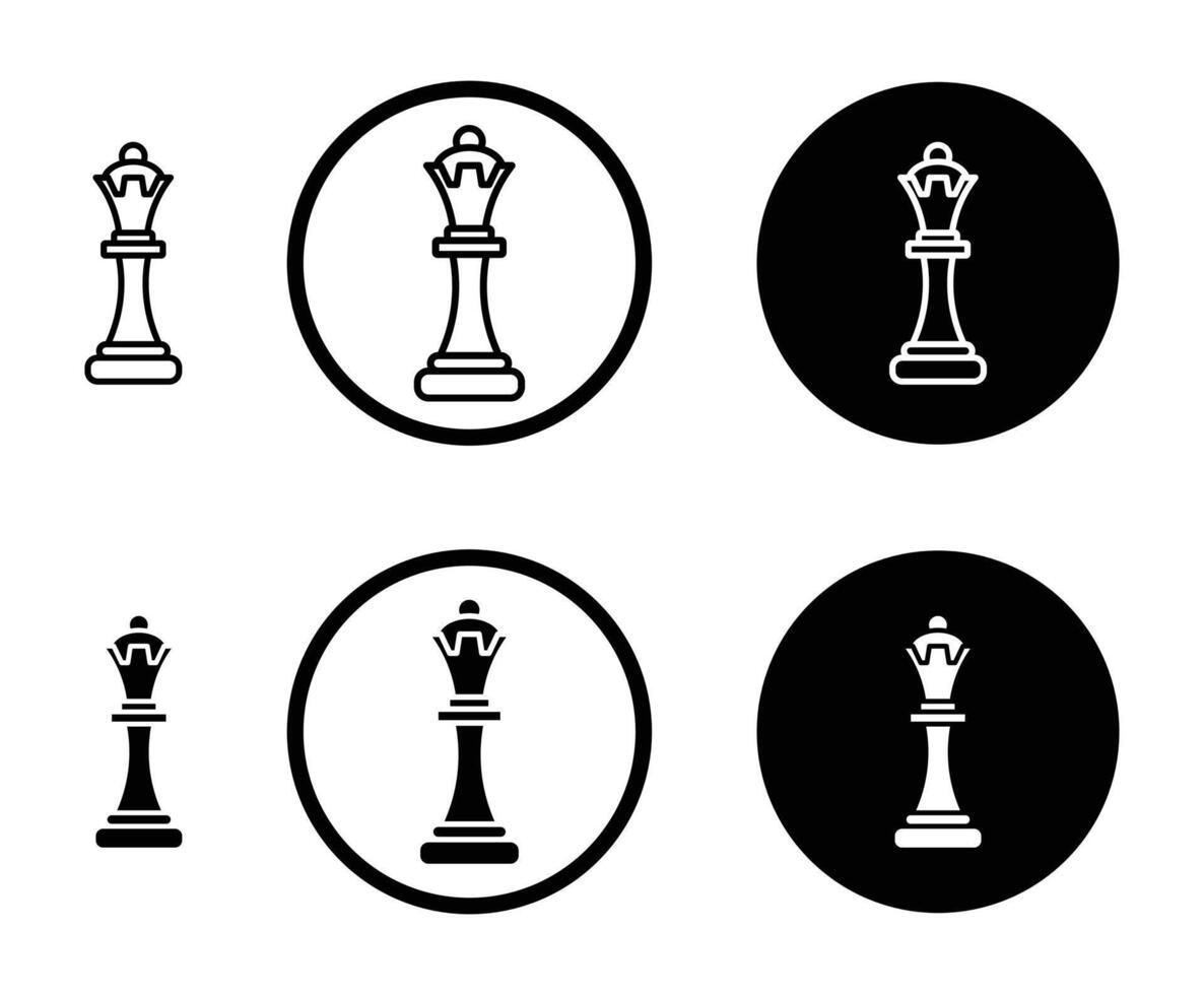 icono de la reina del ajedrez 45986561 Vector en Vecteezy
