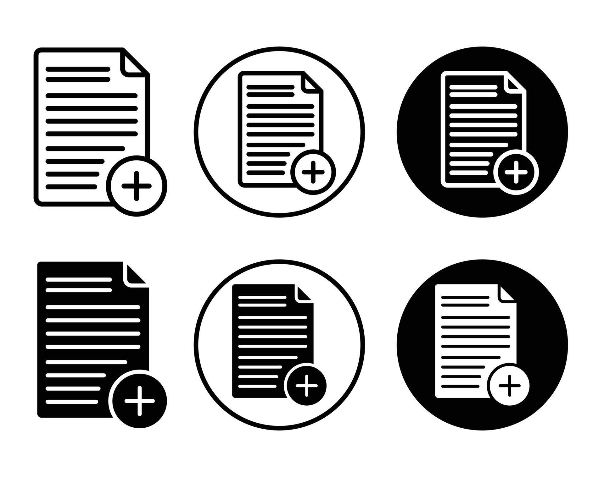 Add document icon 45986579 Vector Art at Vecteezy Add document icon 45986579 Vector Art at Vecteezy