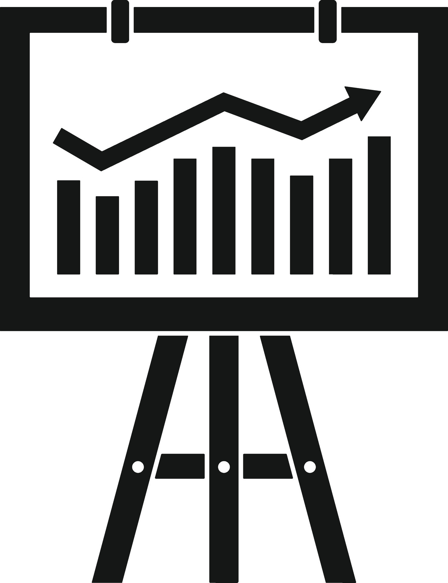 Chart Icon Symbol Image For Data Statistic Analysis Illustration